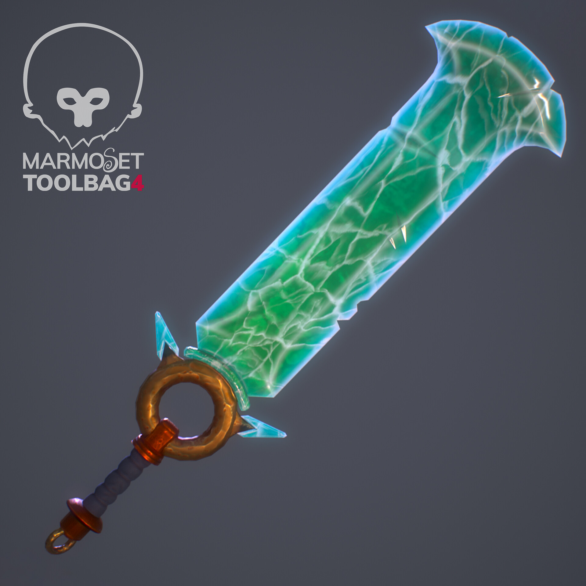 ArtStation - Fantasy Stylized Sword