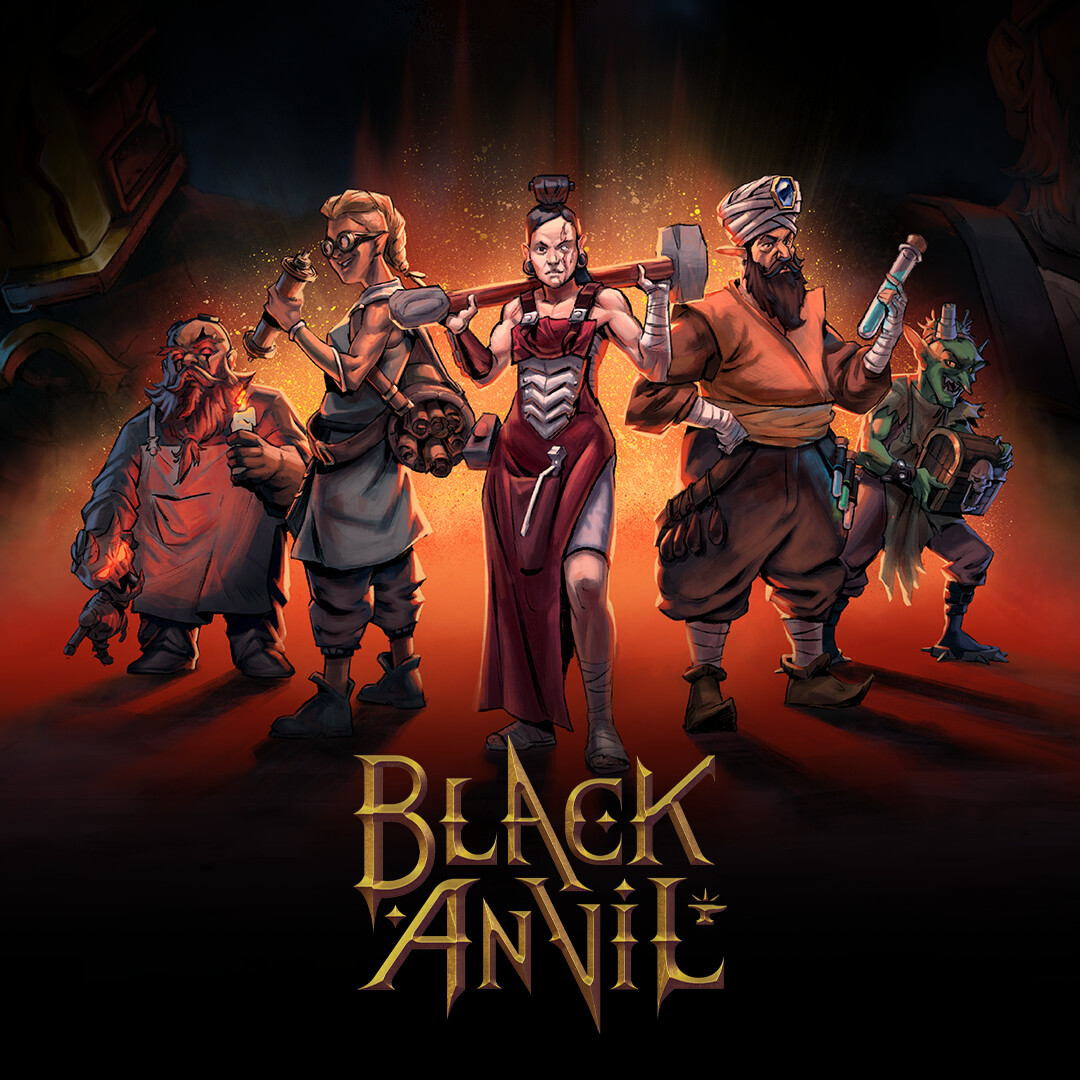 ArtStation - Black Anvil Splash Art