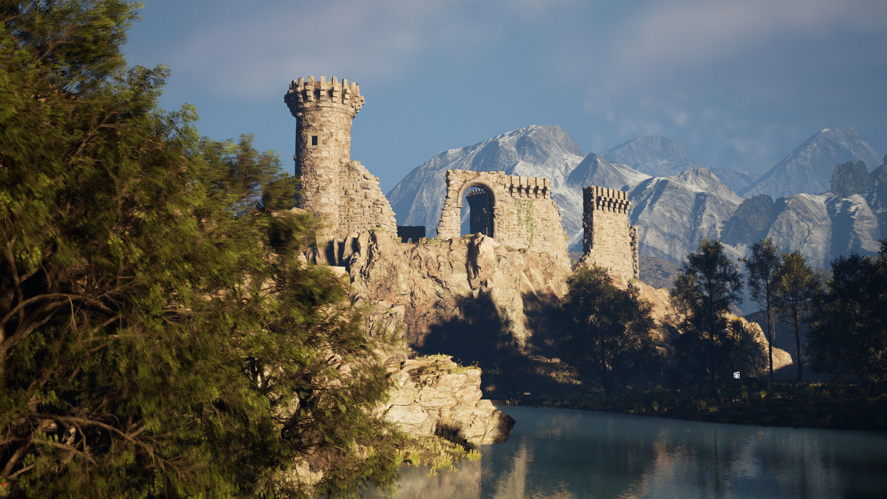 ArtStation - Medieval ruins