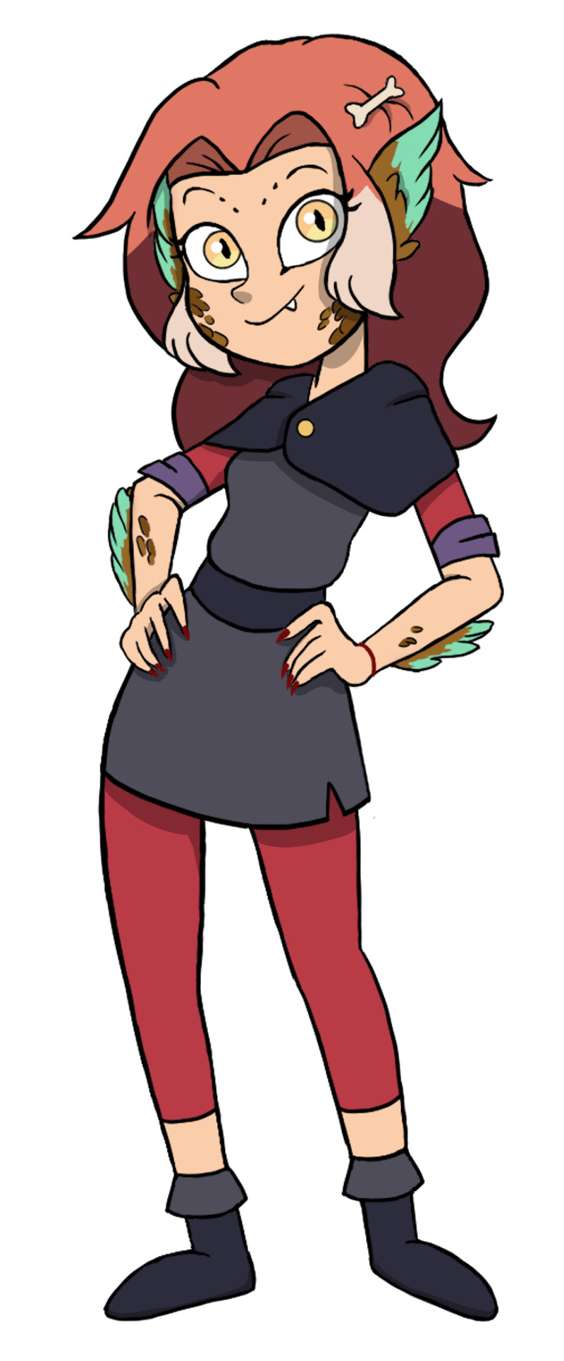 ArtStation - The Owl House OC: Tempest Kelley
