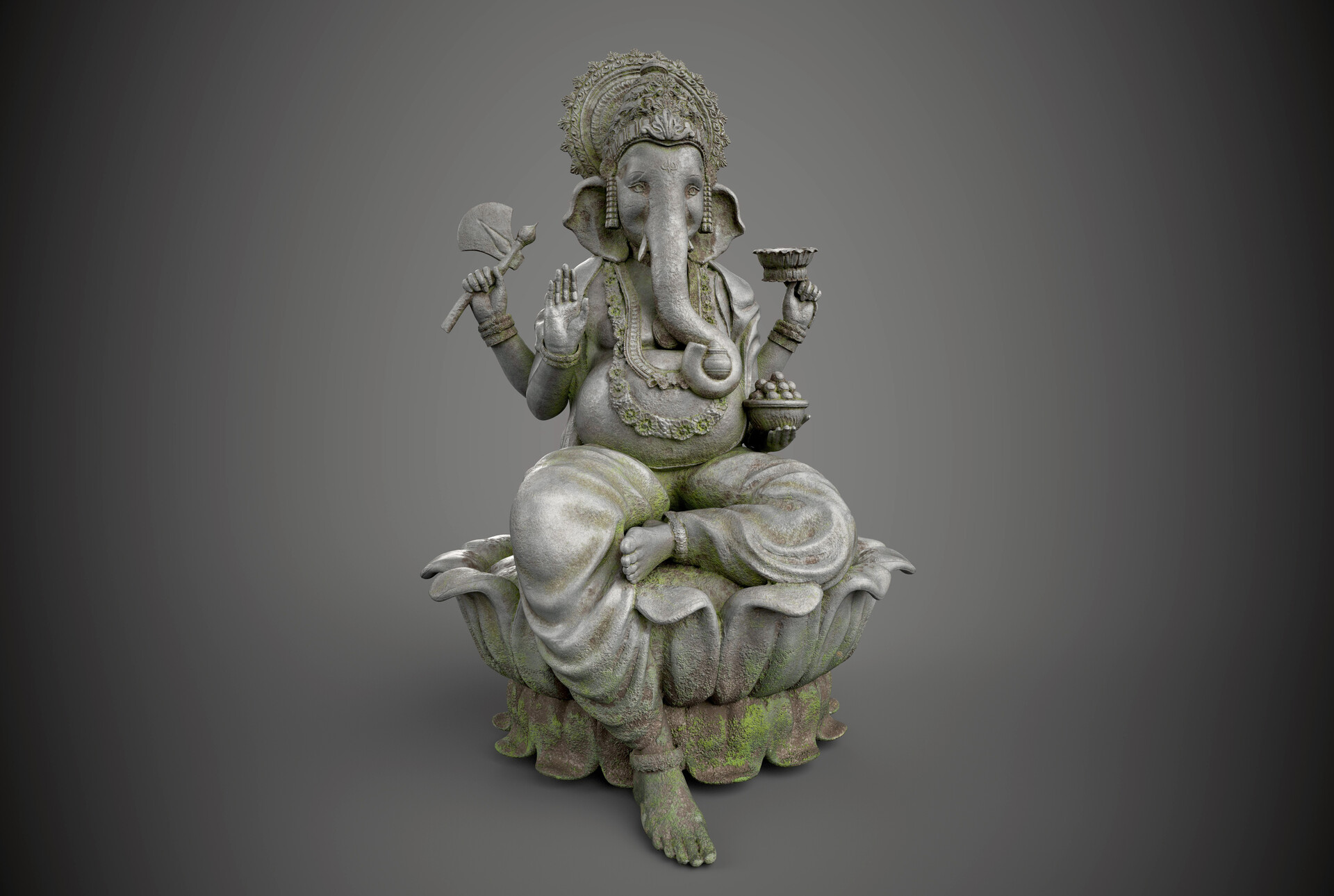ArtStation - Lord Ganesha statue
