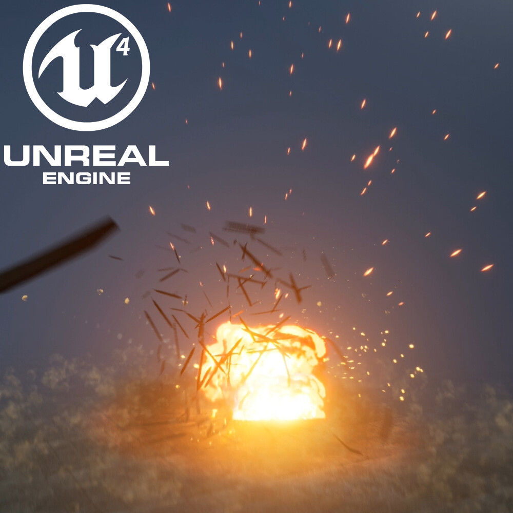 ArtStation - Explosion barrel