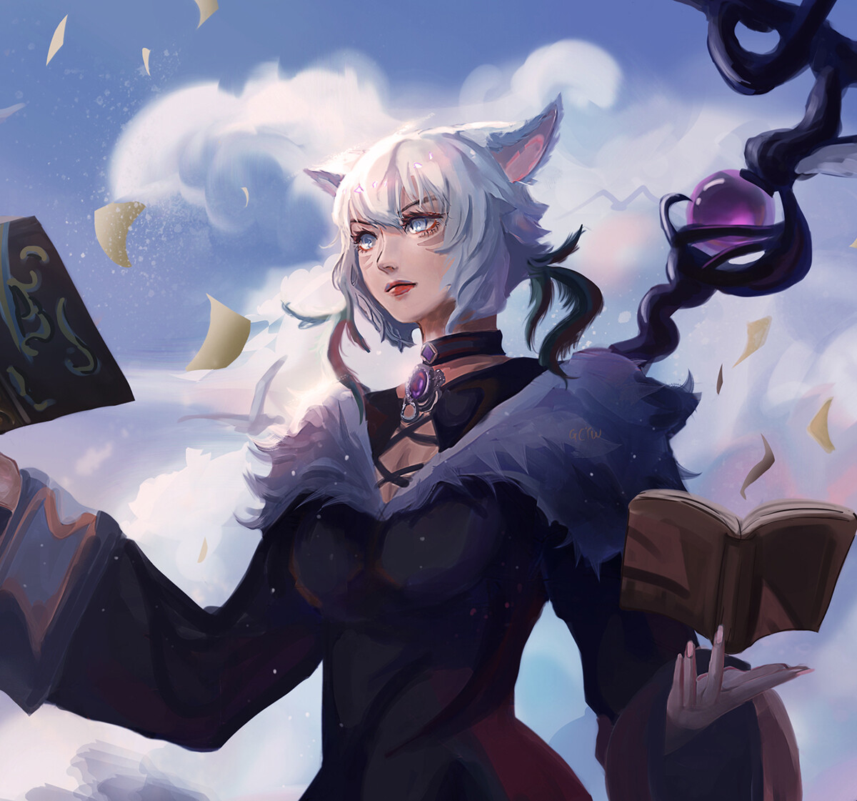 ArtStation - Y'Shtola from FinalFantasy14