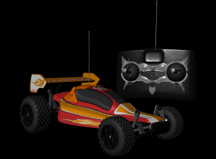 ArtStation - 3D Modeled RC Car