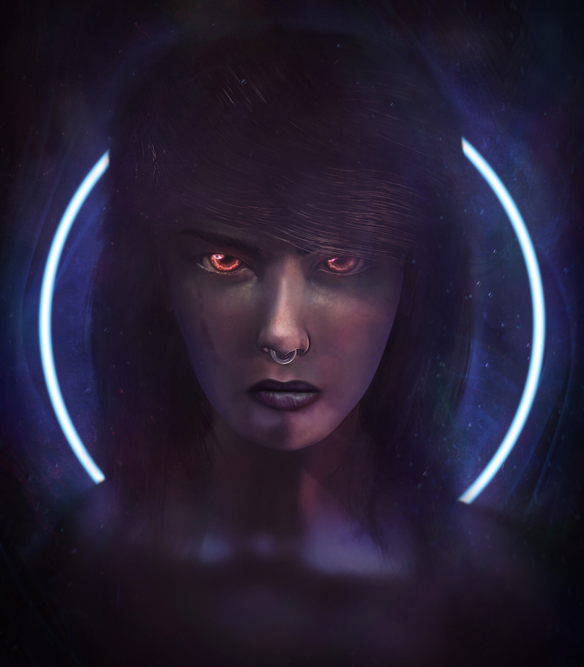 ArtStation - Abstract Portrait Sculpture