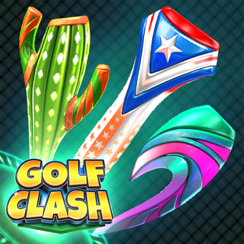 ArtStation - Golf Clash - Tees