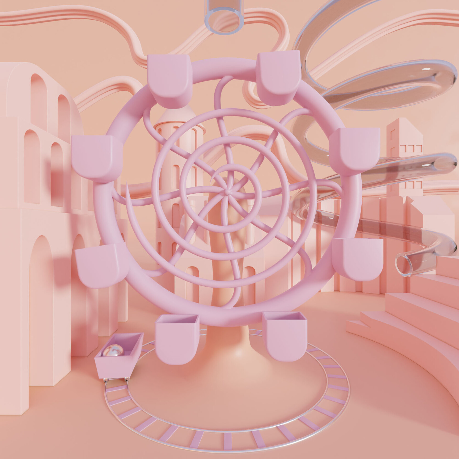 ArtStation - Marble Wheel