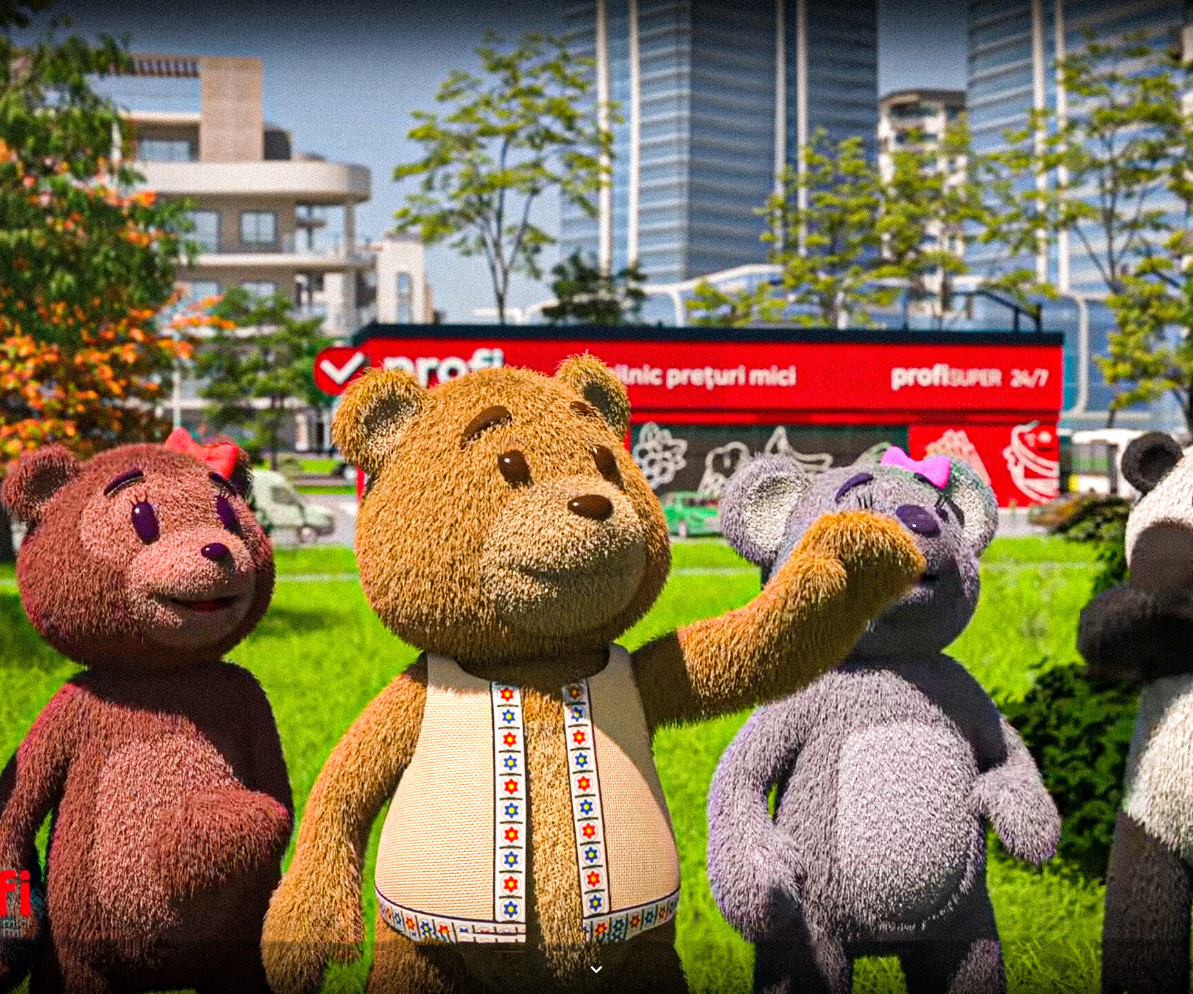 ArtStation - Bears animation - TV commercial