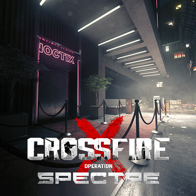 ArtStation - Crossfire X - Operation Spectre - Asian City