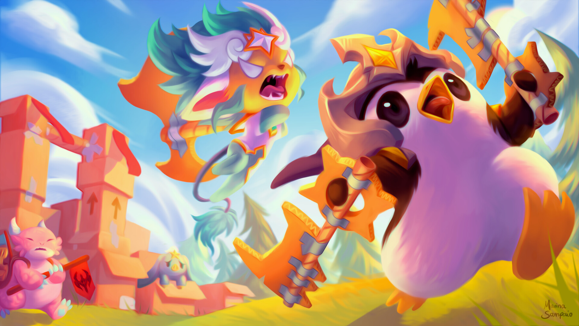 ArtStation - Team Fight Tactis Fanart