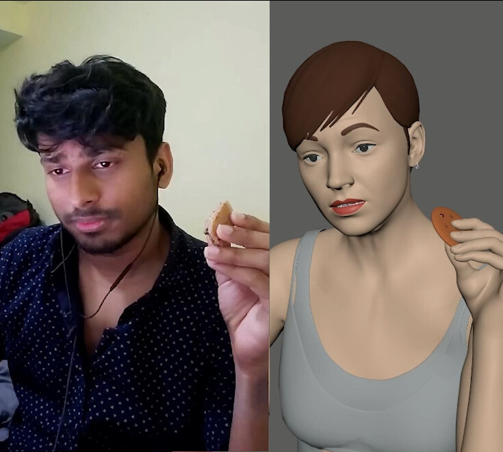 Kiran Raj - Lip Sync and Body Motion - Realistic - Technicolor Creative Studios Academy