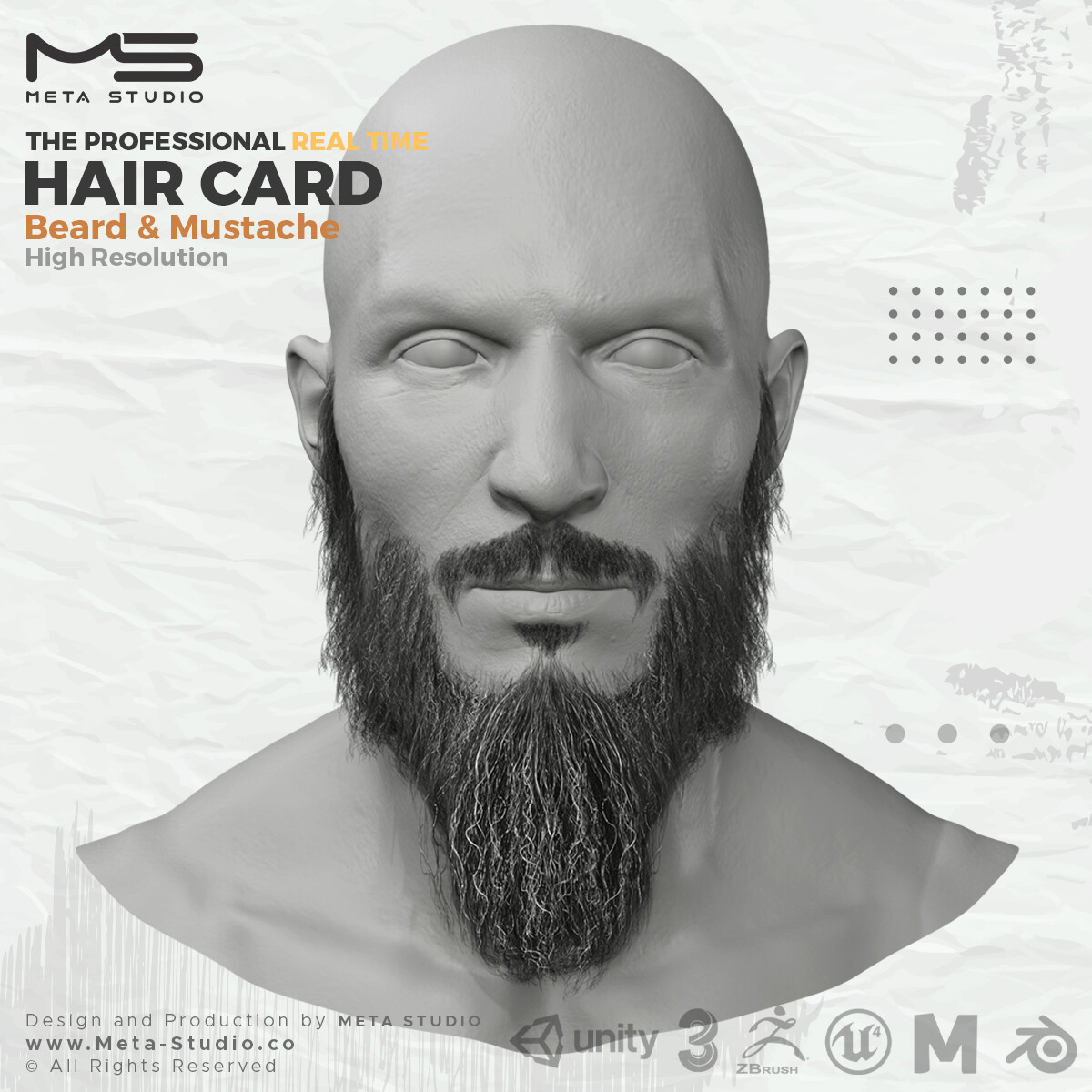 ArtStation - Beard and mustache