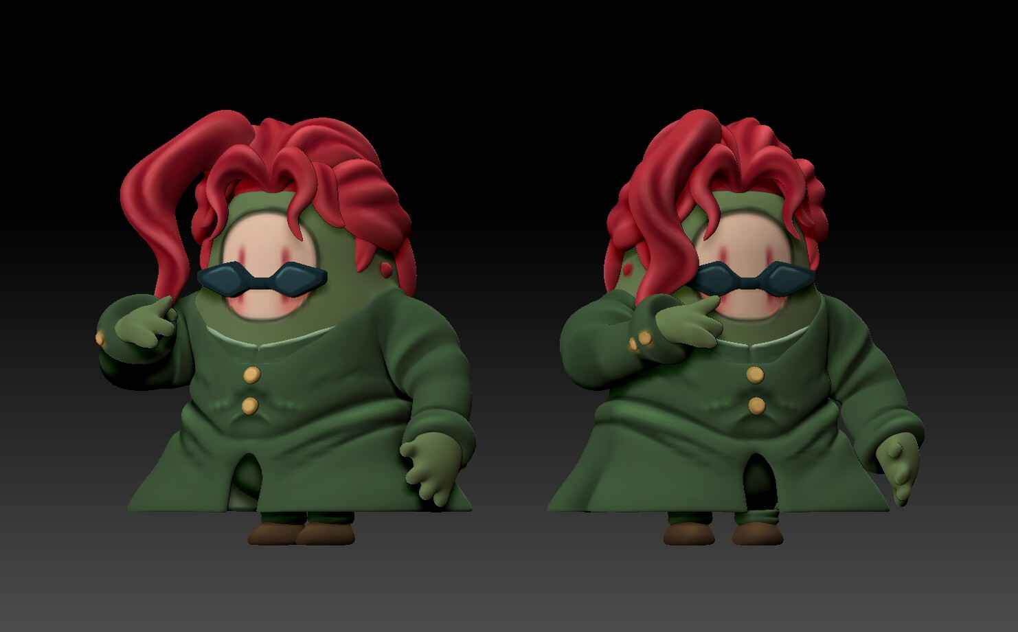 ArtStation - Fall Guy Skin - Kakyoin