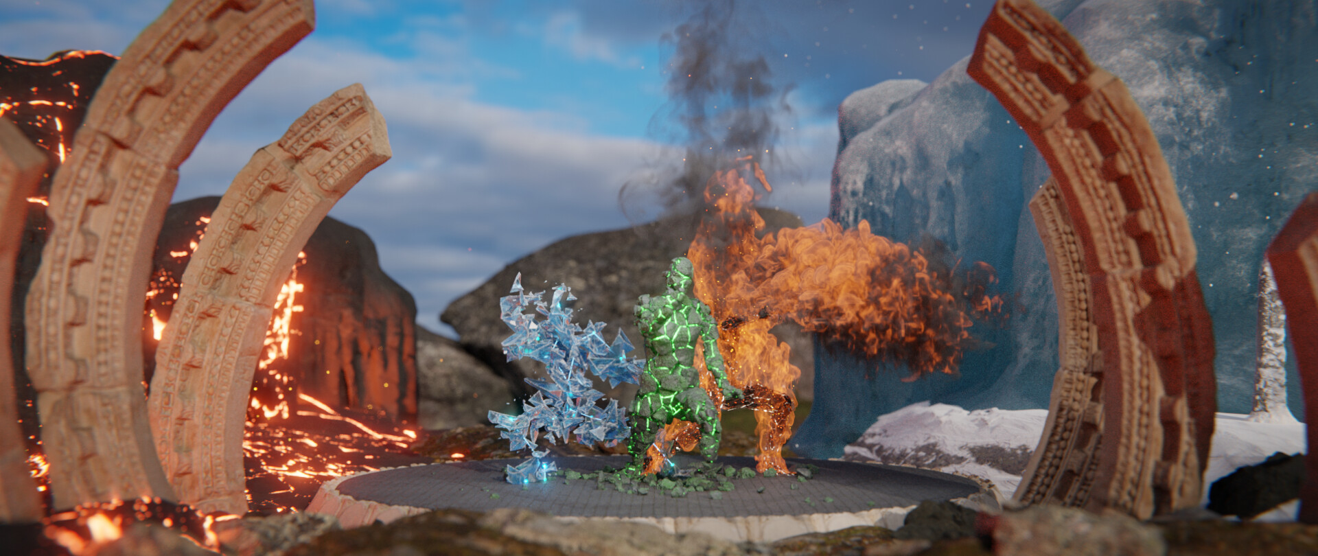 ArtStation - Element walkers