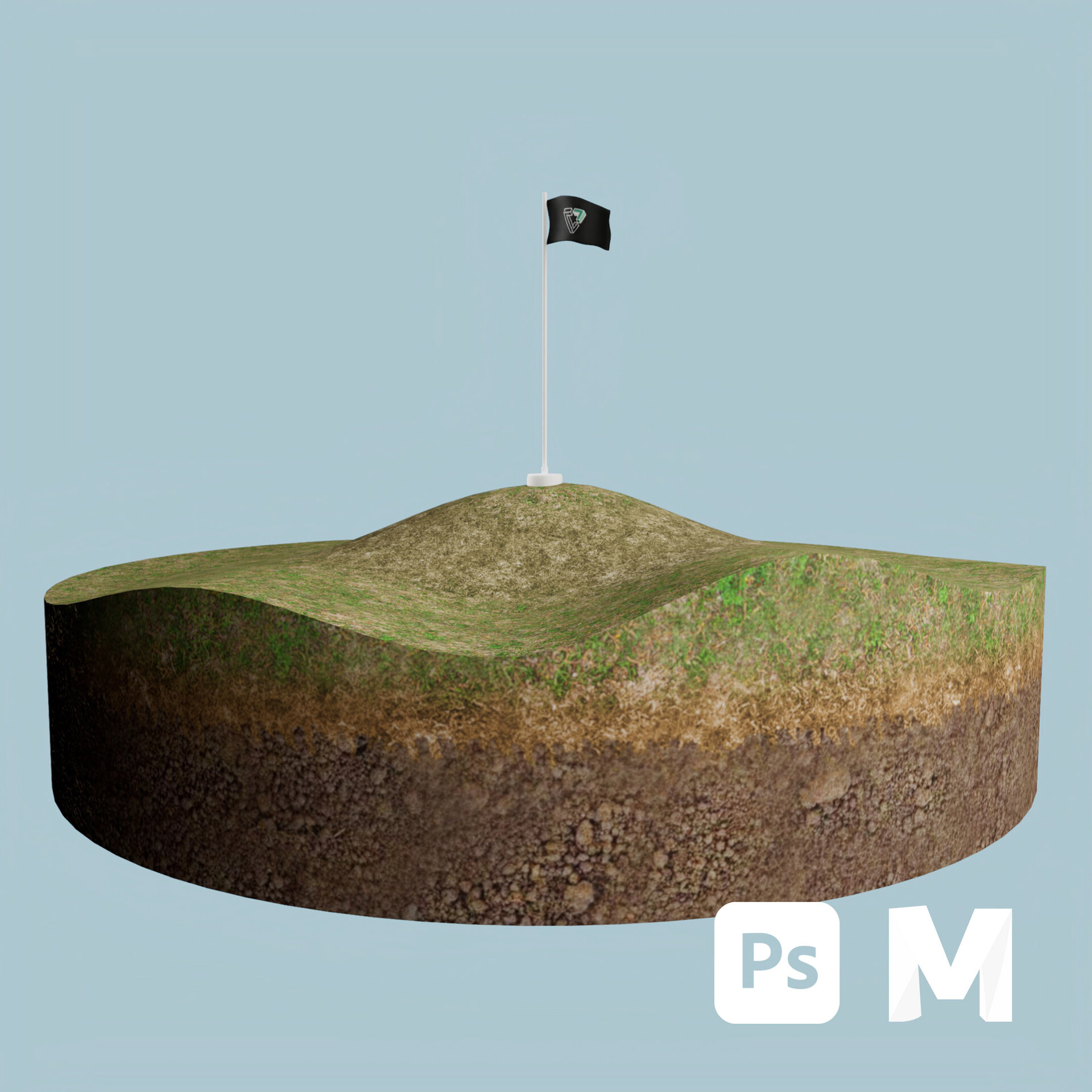 ArtStation - "Diorama" in Maya 2022