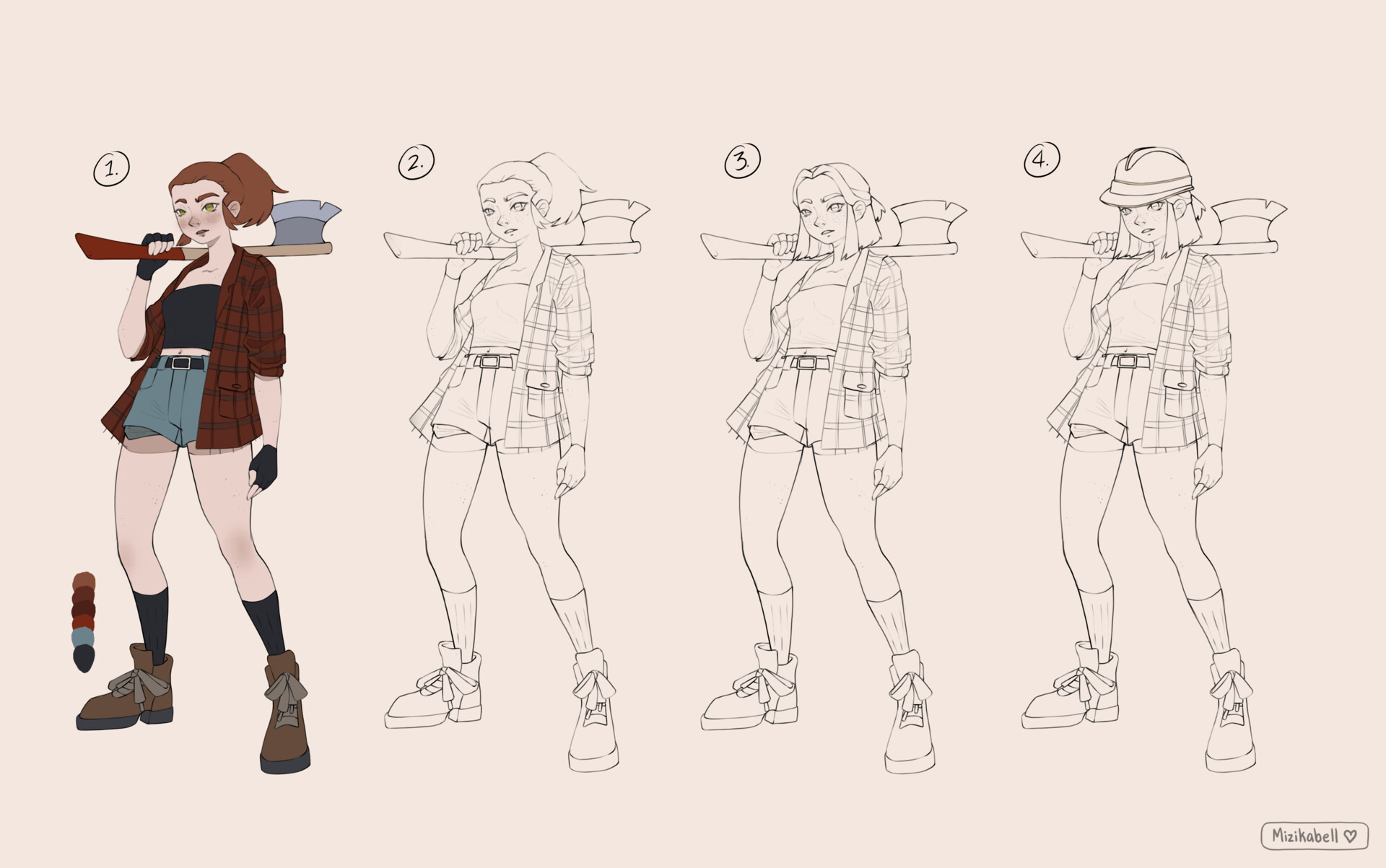 ArtStation - Character Design Commission