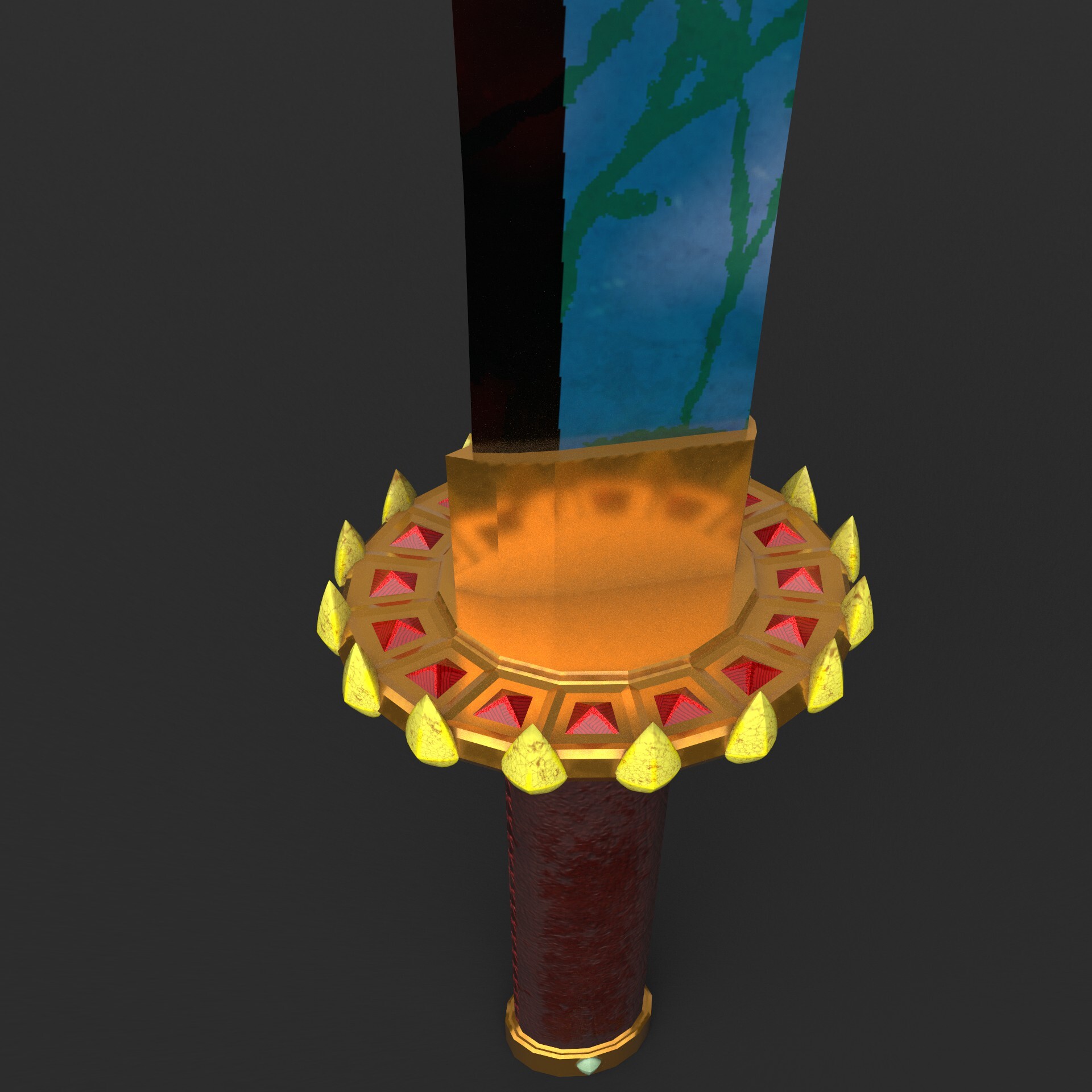 ArtStation - Jeweled Decorative Katana