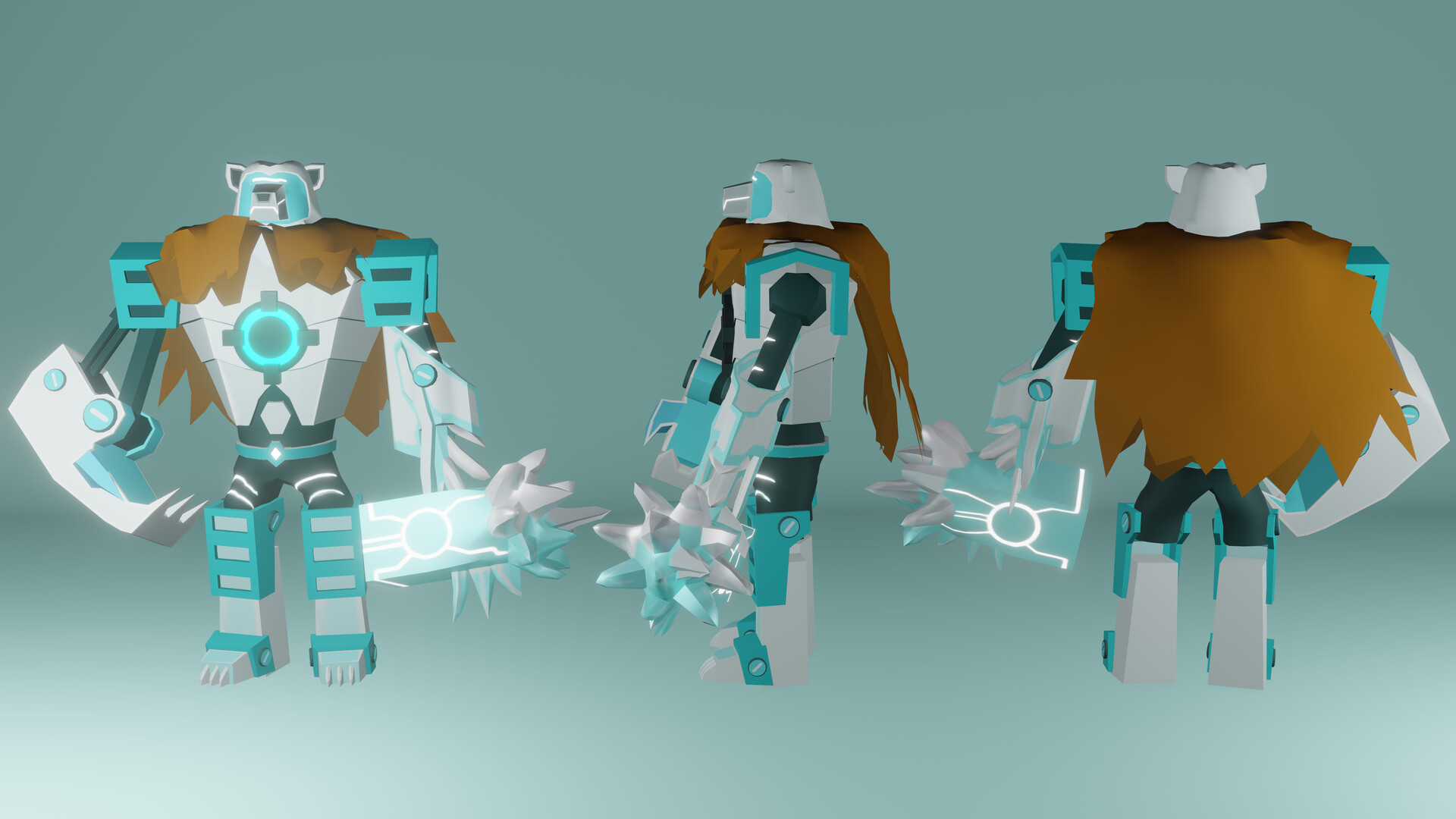 ArtStation - Freezetronic - Projeto Megabattle
