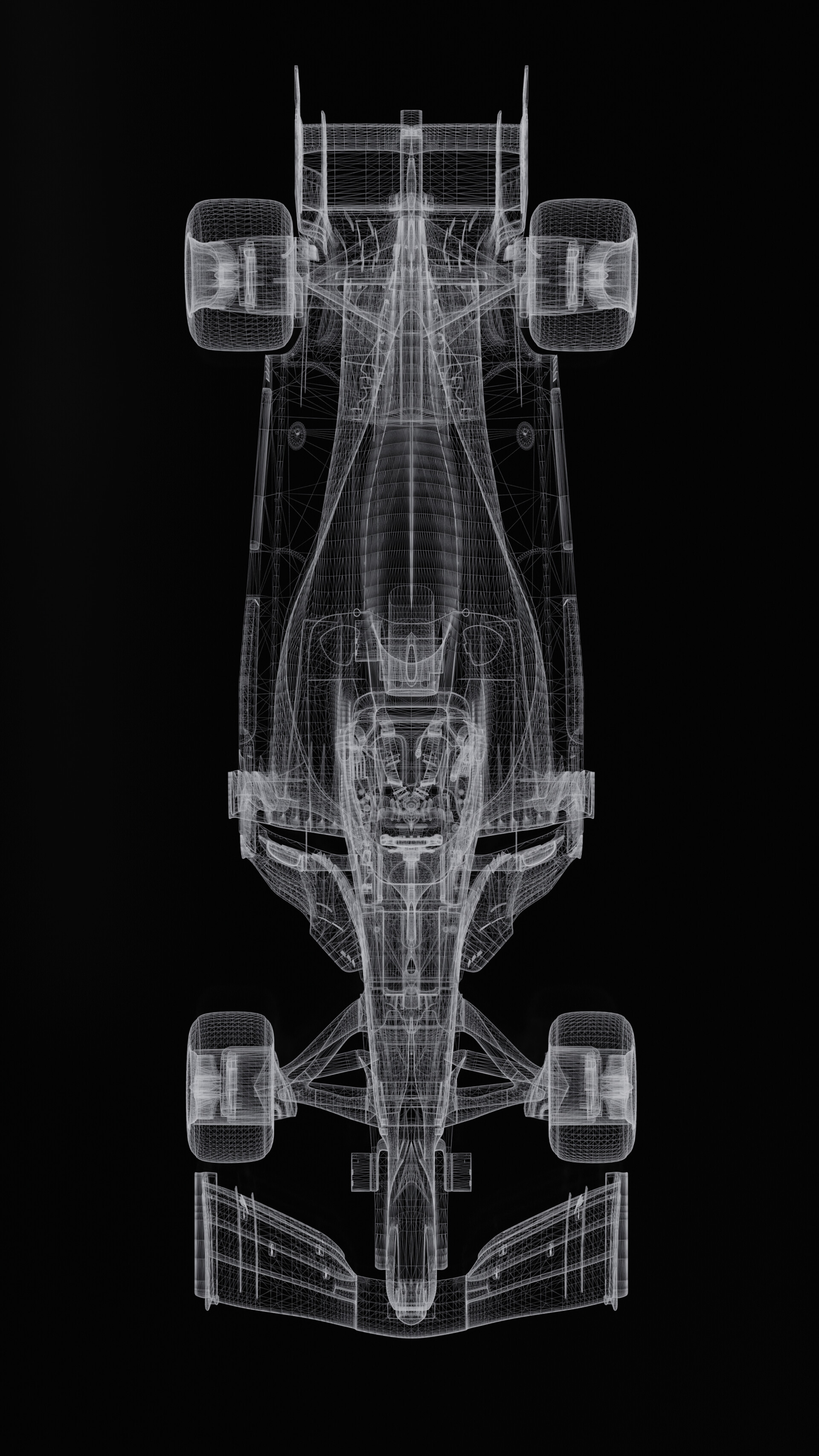 ArtStation - F1 RB16B - Wireframe
