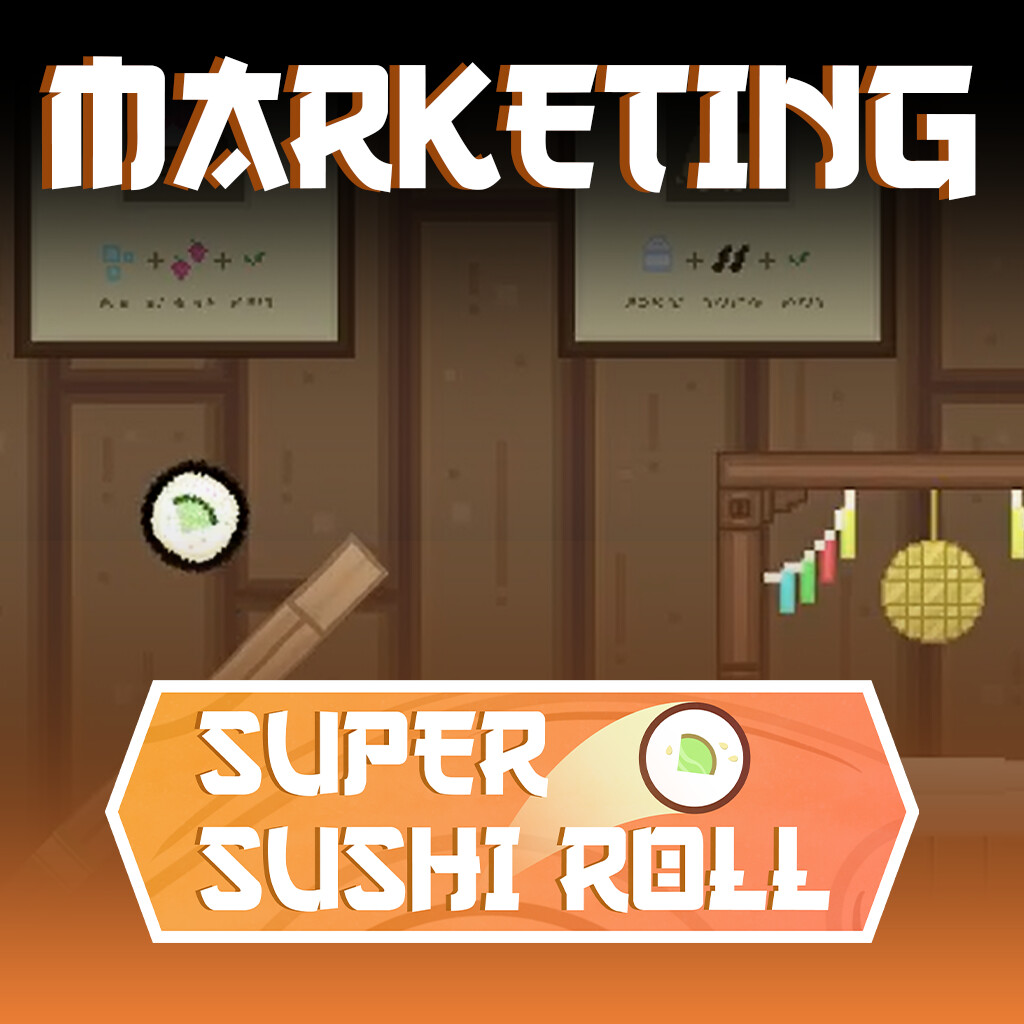 ArtStation - Marketing: Super Sushi Roll