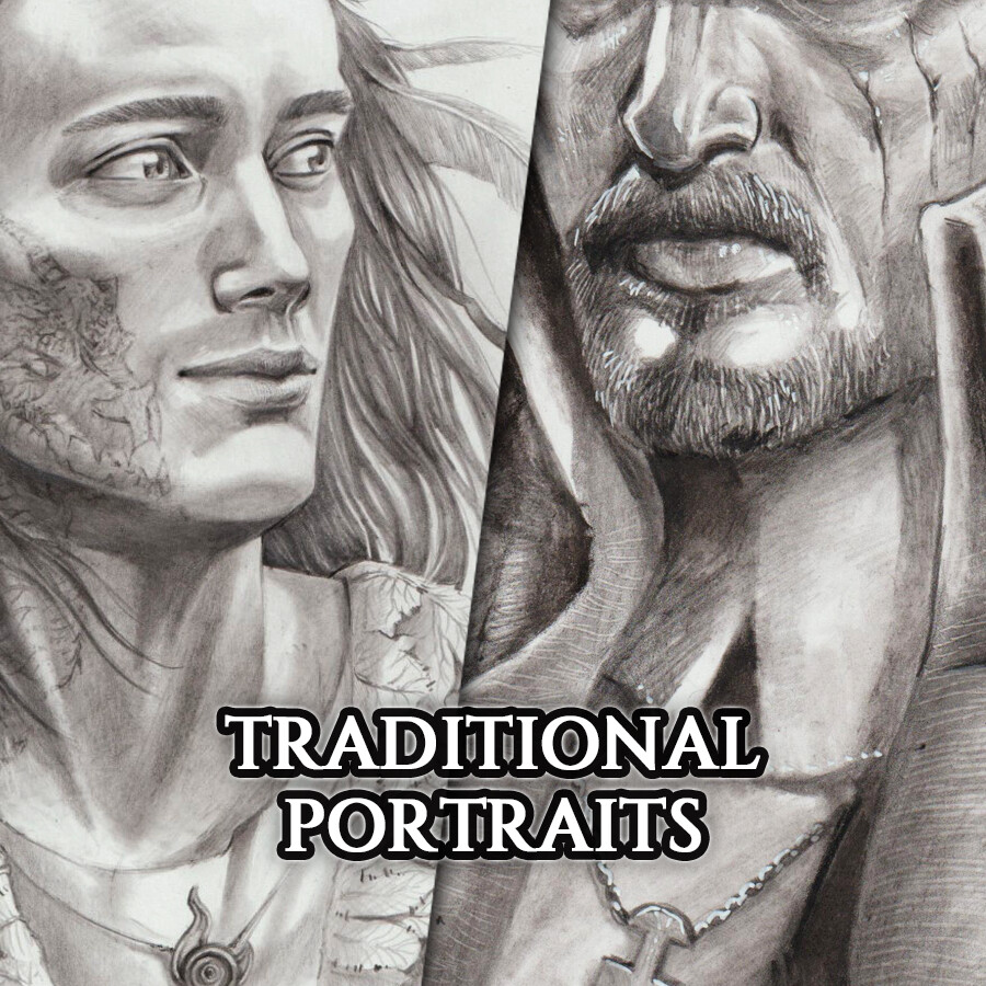 ArtStation - Traditional Portraits
