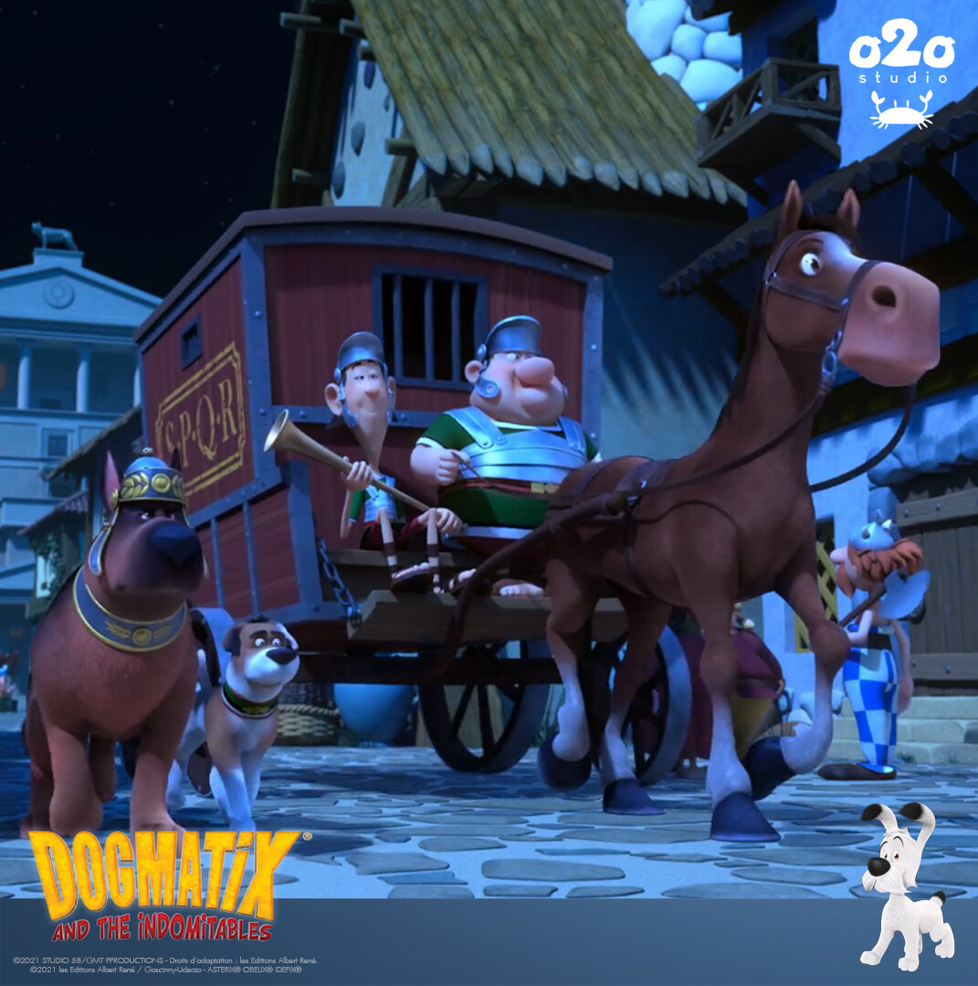 ArtStation - Idefix - SPQR Cart