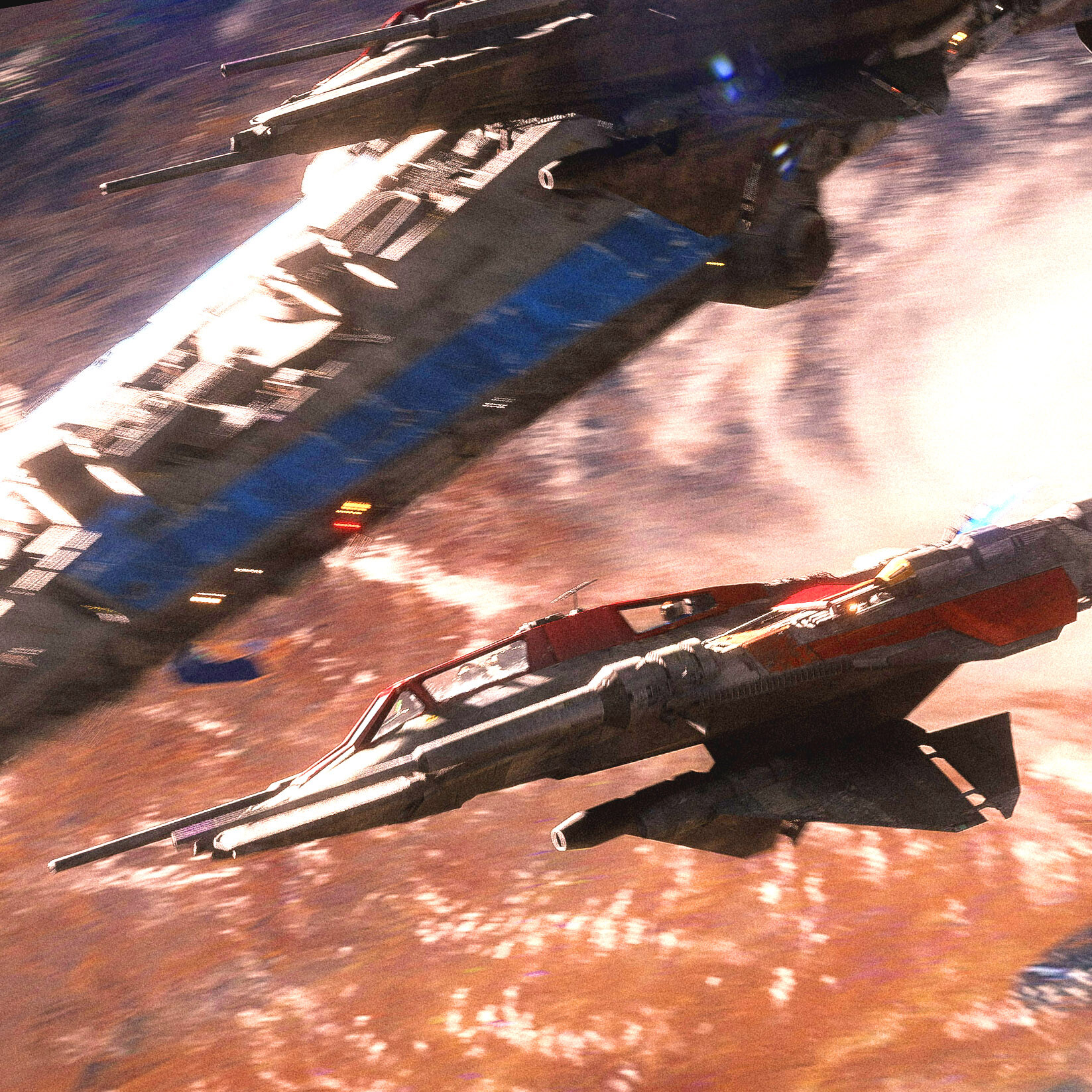 ArtStation - Star Wars - Assault Speeder Intercept