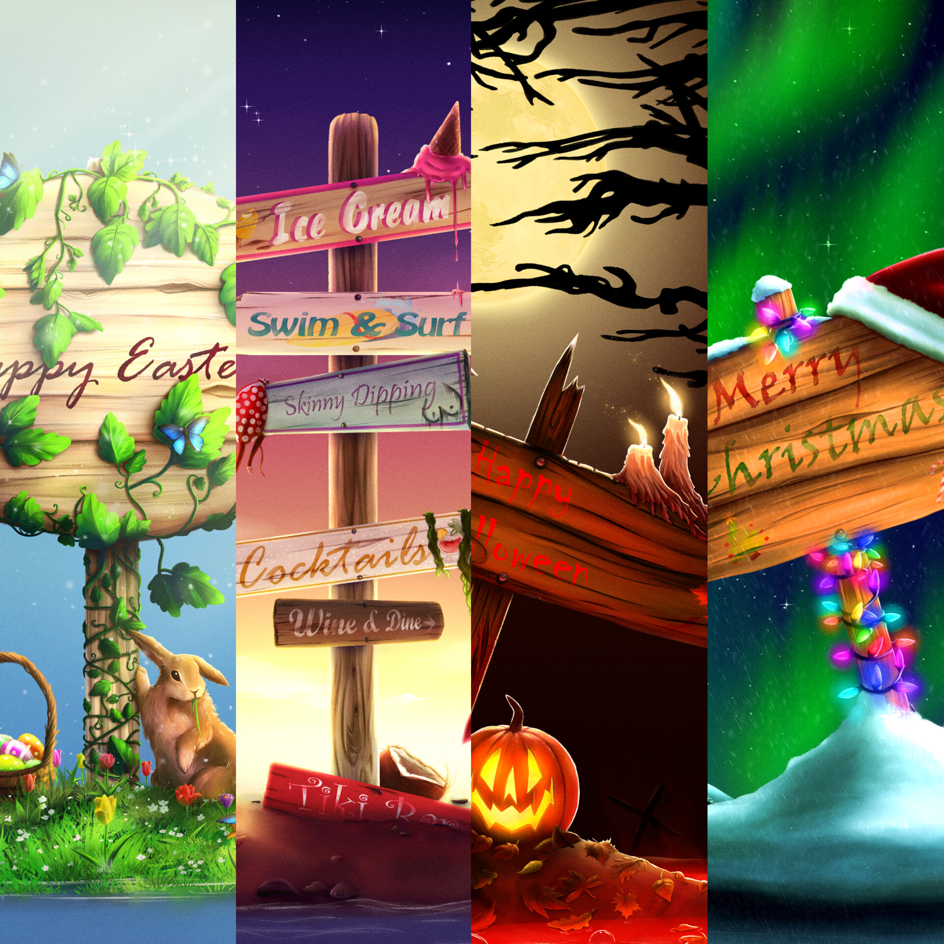 ArtStation - Signs Of The Seasons