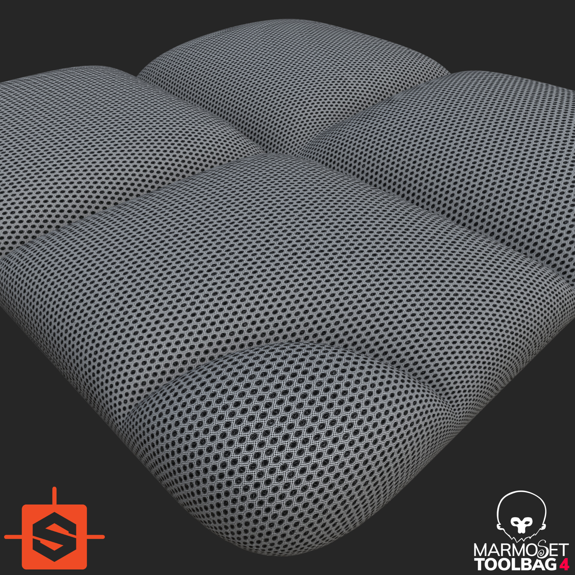 ArtStation - Breathable Mesh Material