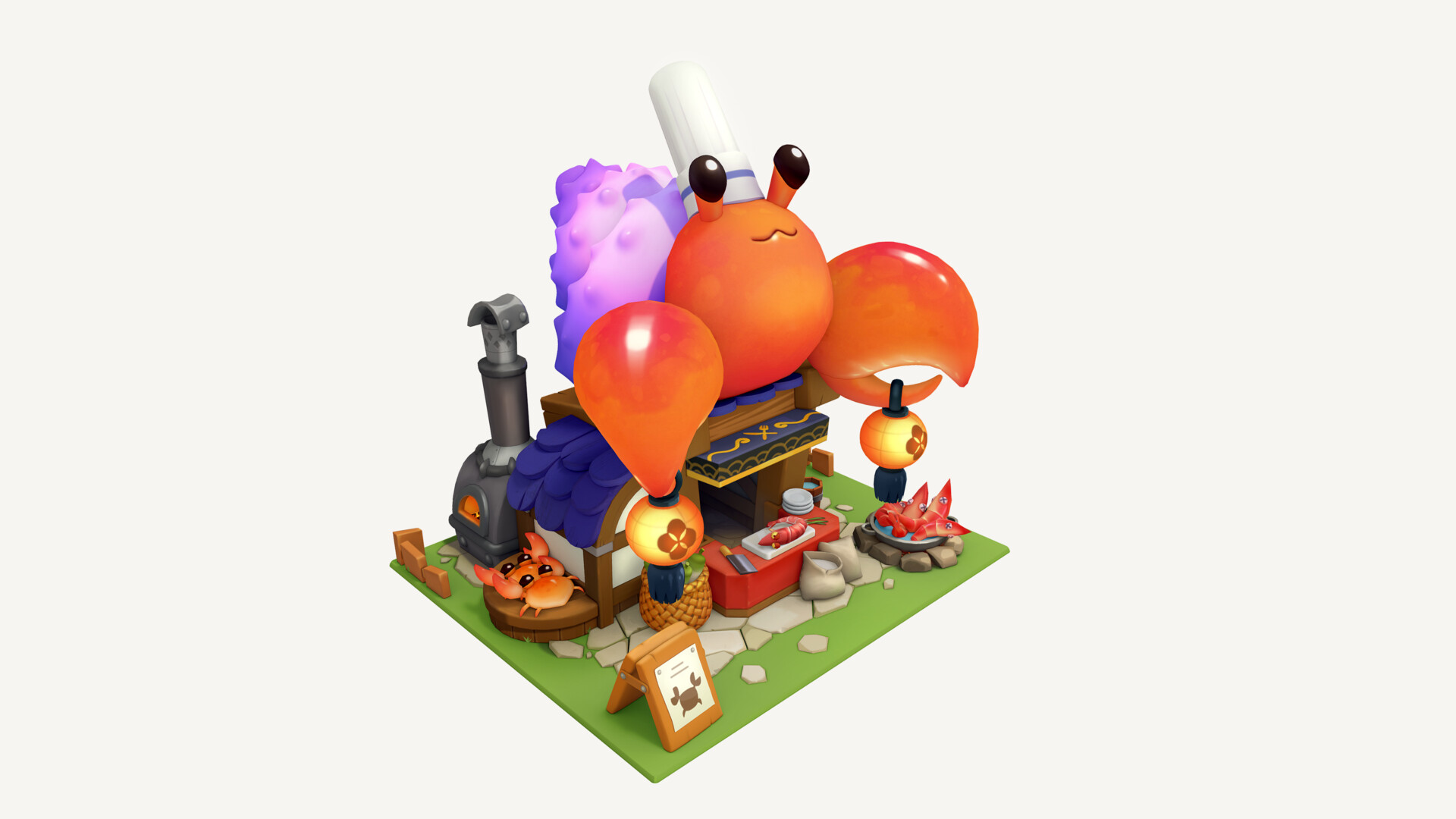 ArtStation - Crawfish Building