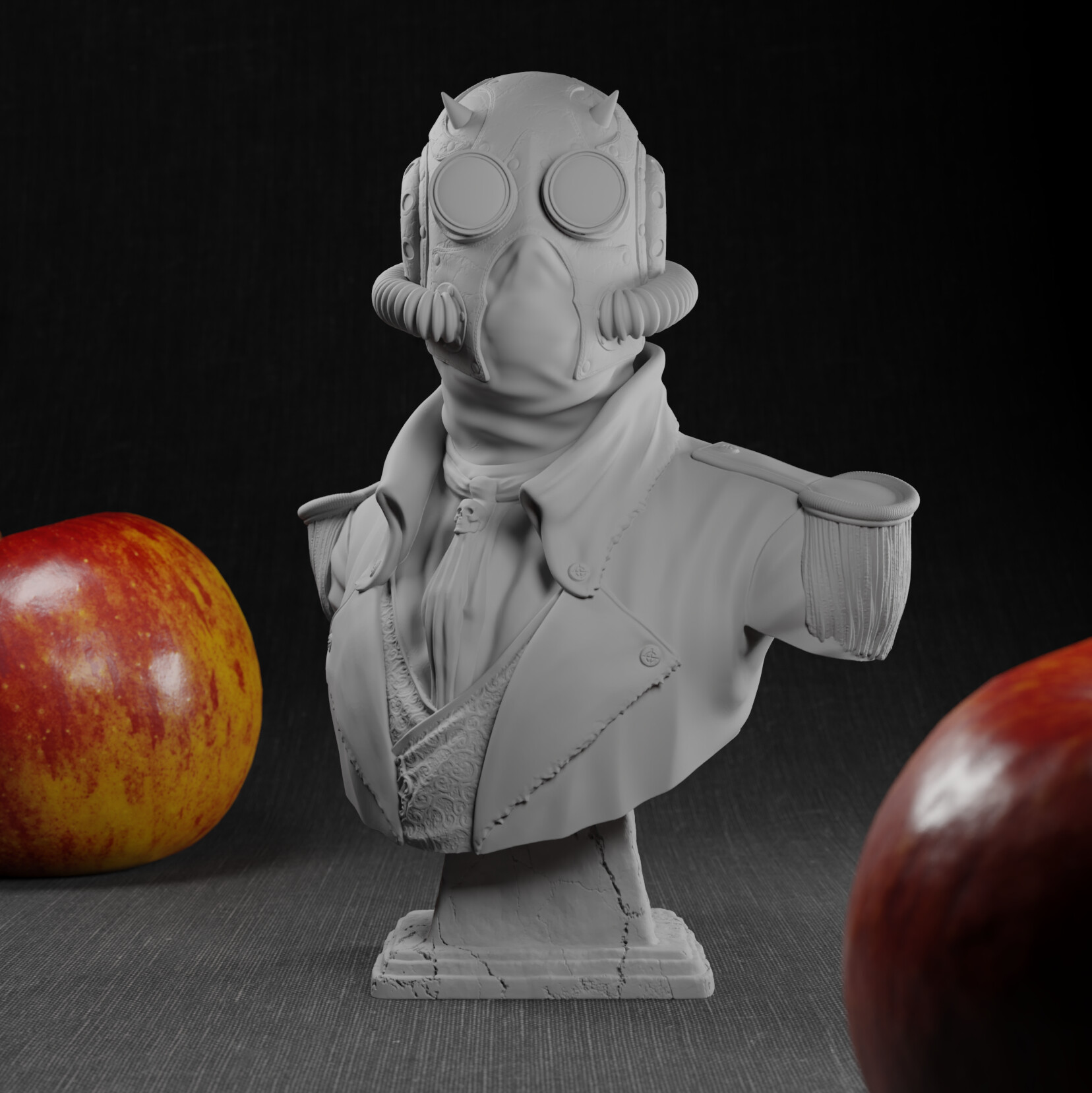 ArtStation - Ghost Nameless 2022 - Mini Bust