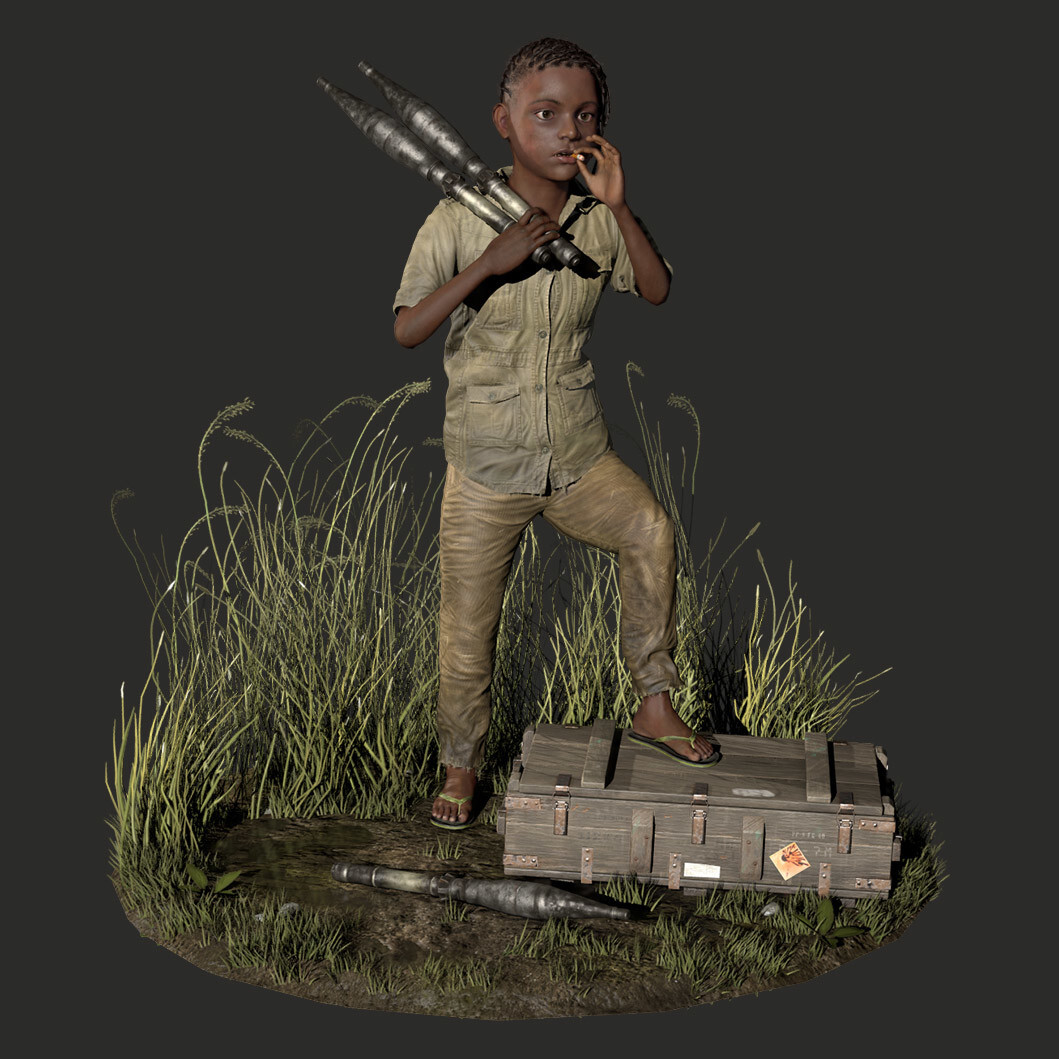 ArtStation - Child Soldier