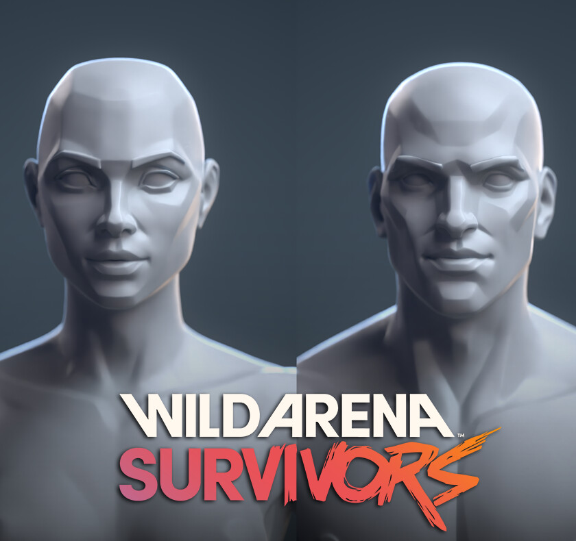 ArtStation - Wild Arena Survivors - Basemeshes