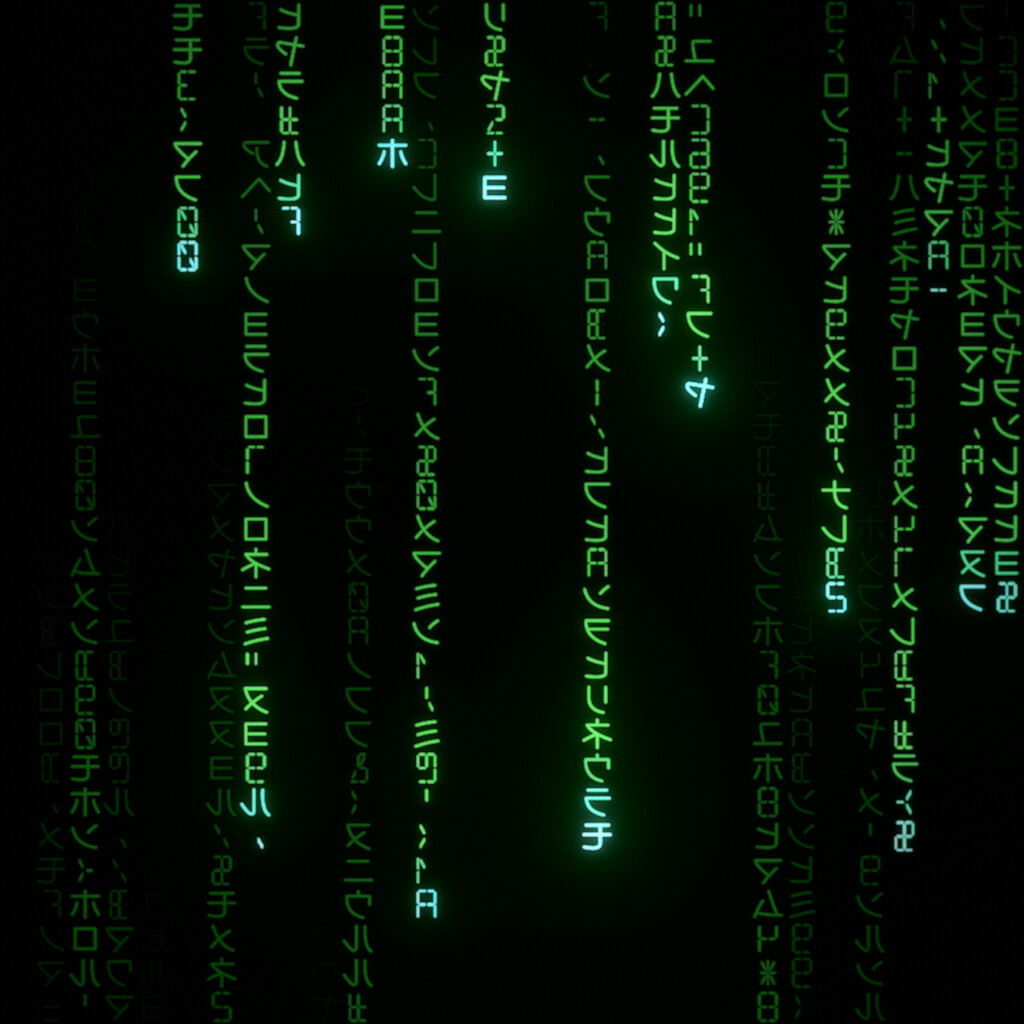 ArtStation - Matrix Rain