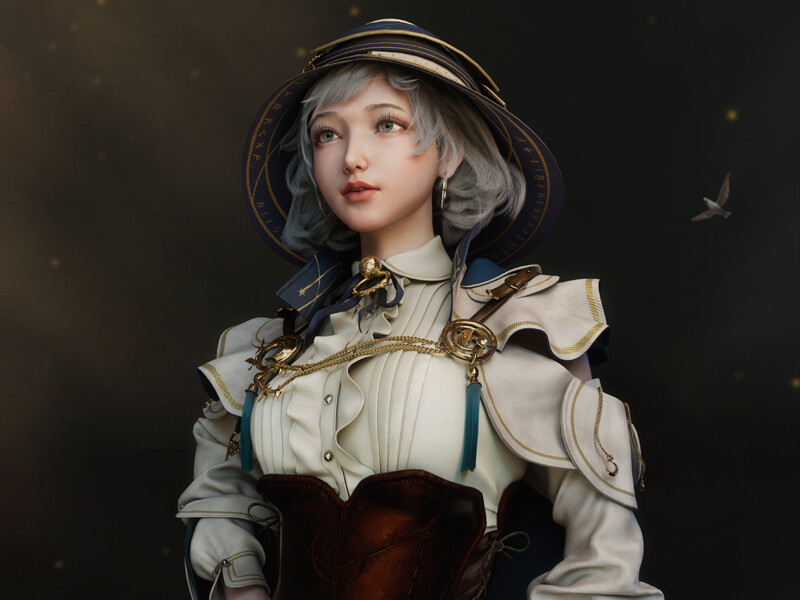 ArtStation - 【学生作品】张若心 --《Eclipse》