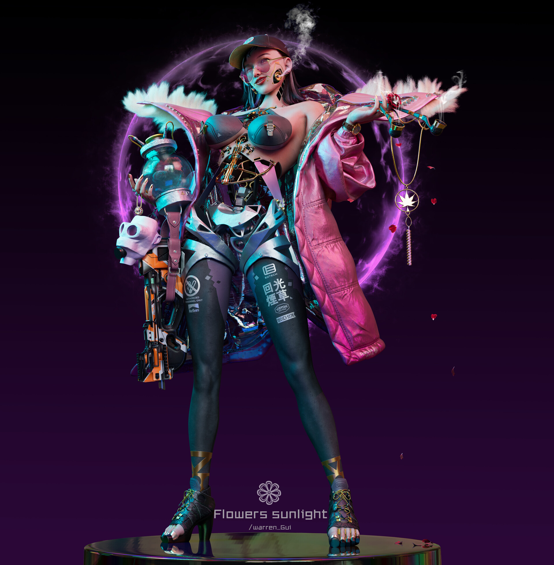 ArtStation - 【学生作品】桂泰曜 --《花曜》