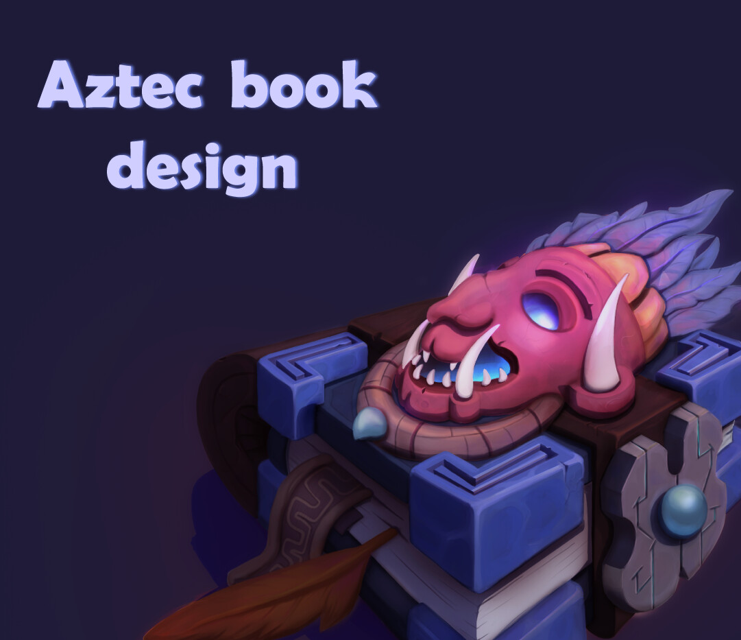 ArtStation - Aztec book