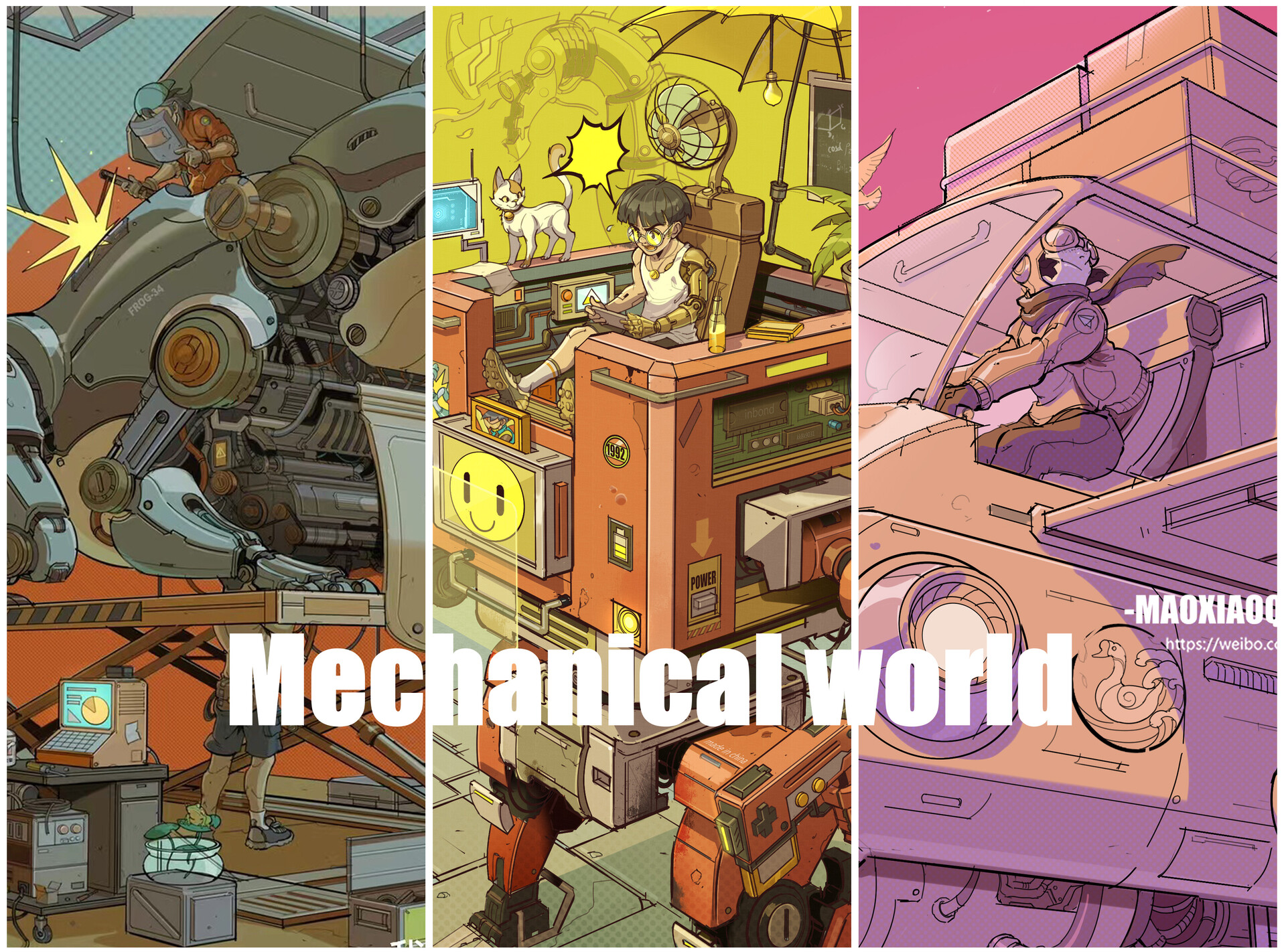 ArtStation - 机械世界Mechanical world