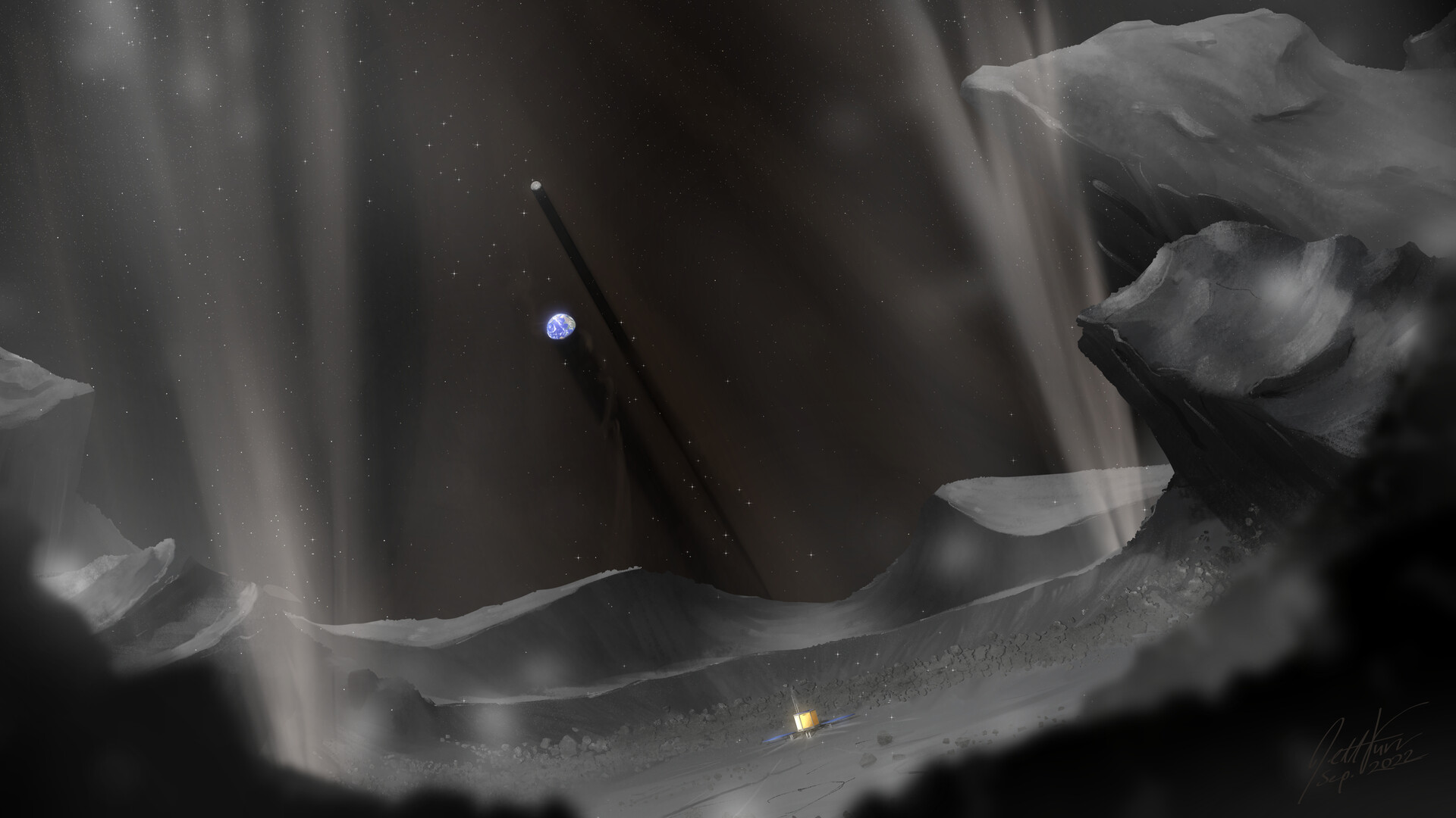 ArtStation - The Great Comet: 3 Scenes