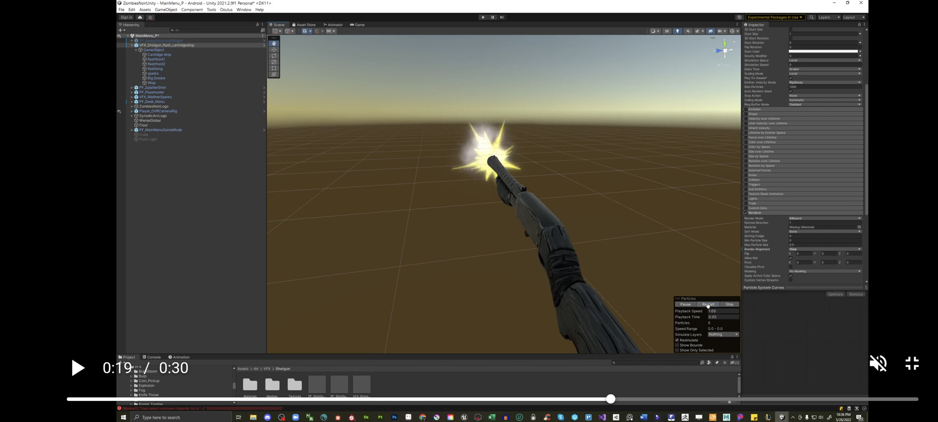 ArtStation - Shotgun Muzzle Flash