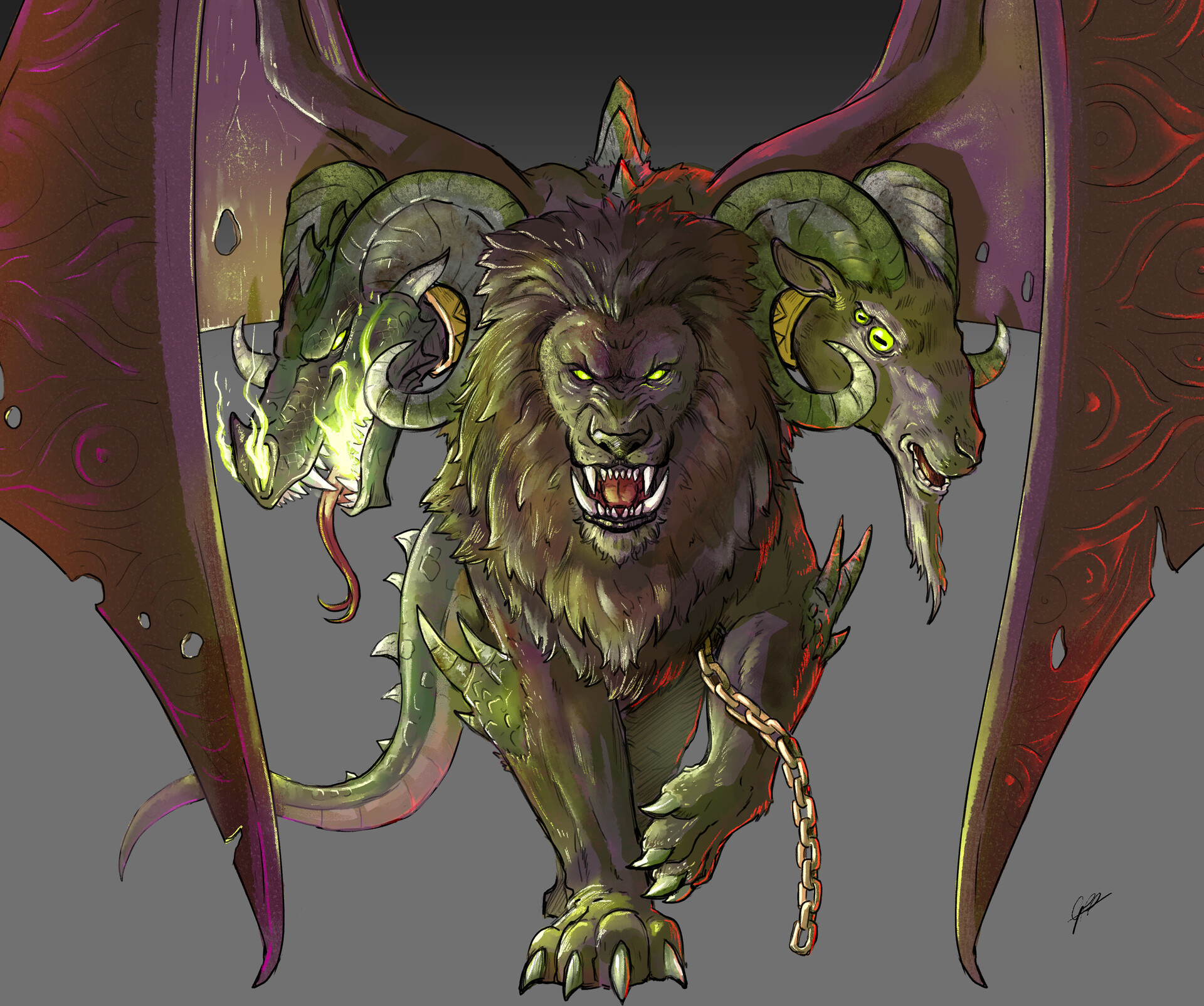 ArtStation - Stygian Chimera