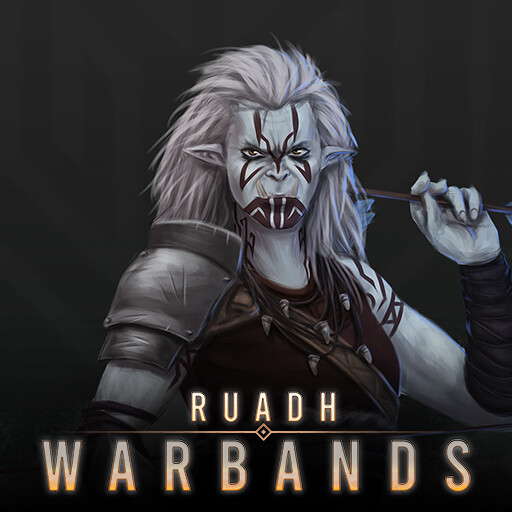 ArtStation - Ruadh Warbands: Grimbadur Archer and Shaman
