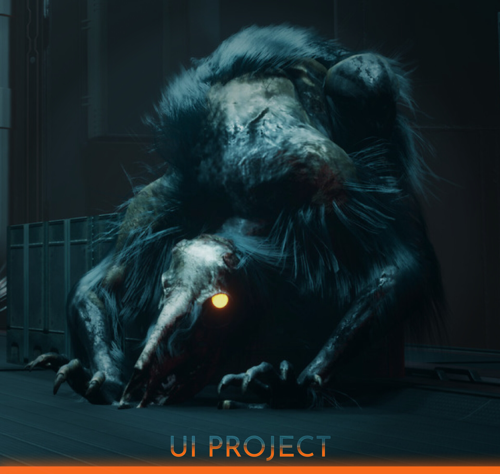 ArtStation - UI Project - SCP Theme