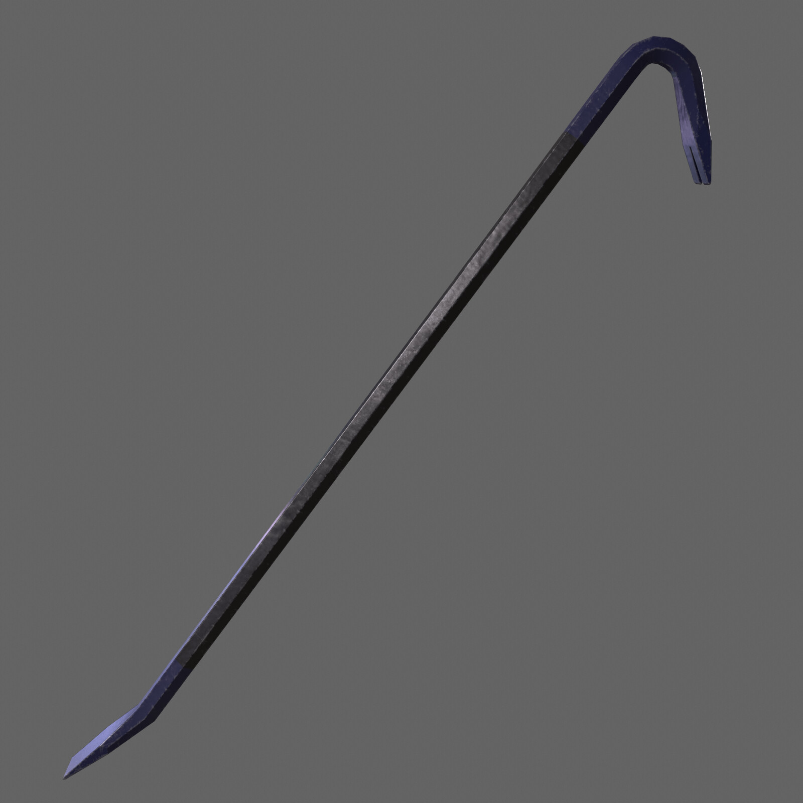 ArtStation - PBR Crowbar V3 BlackBlue