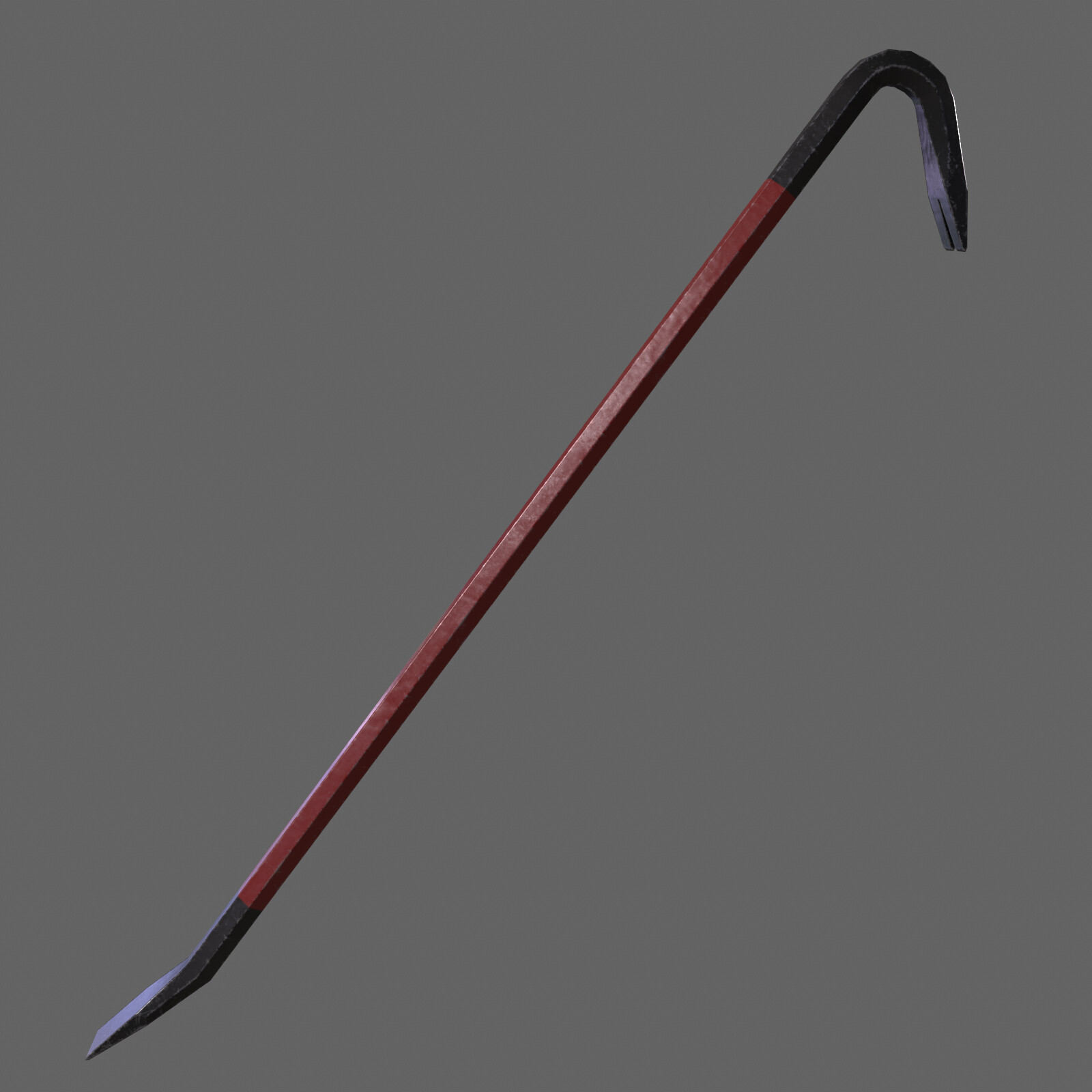 ArtStation - PBR Crowbar V3 RedBlack
