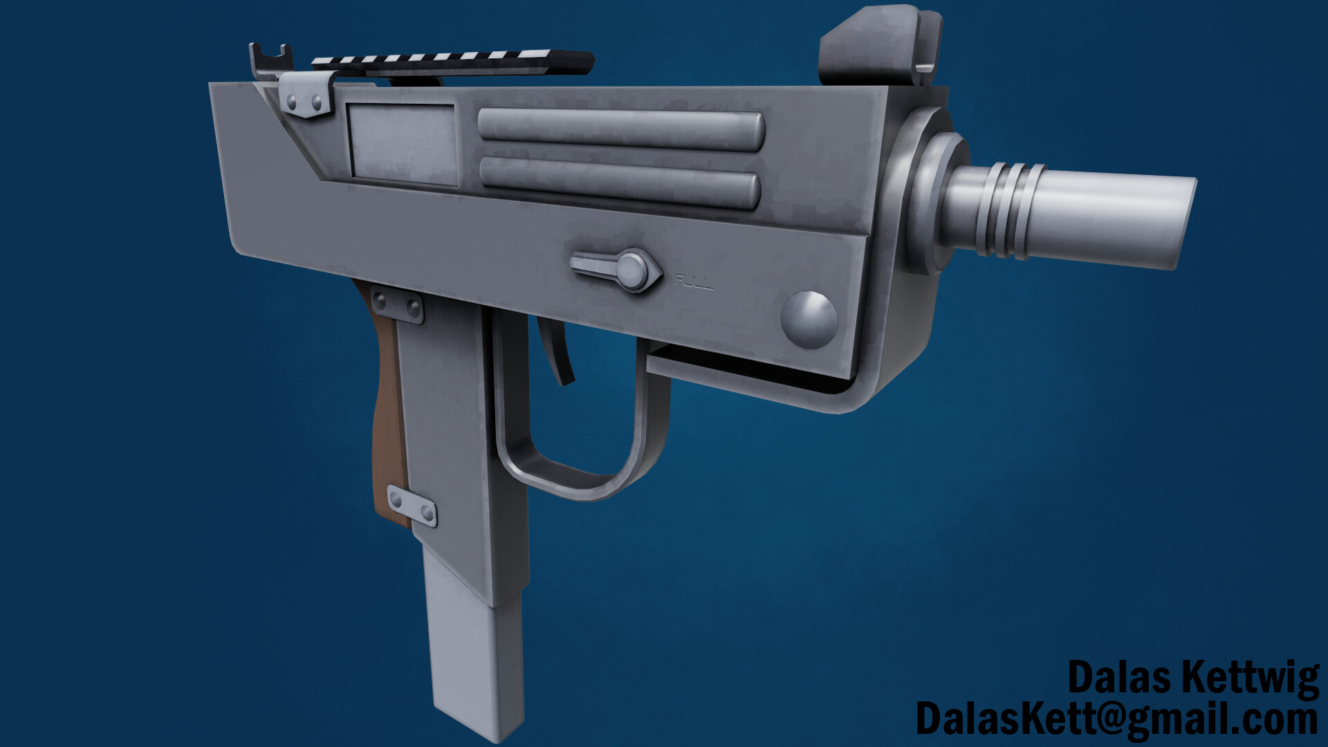 ArtStation - Kobra (Stylized Gun)