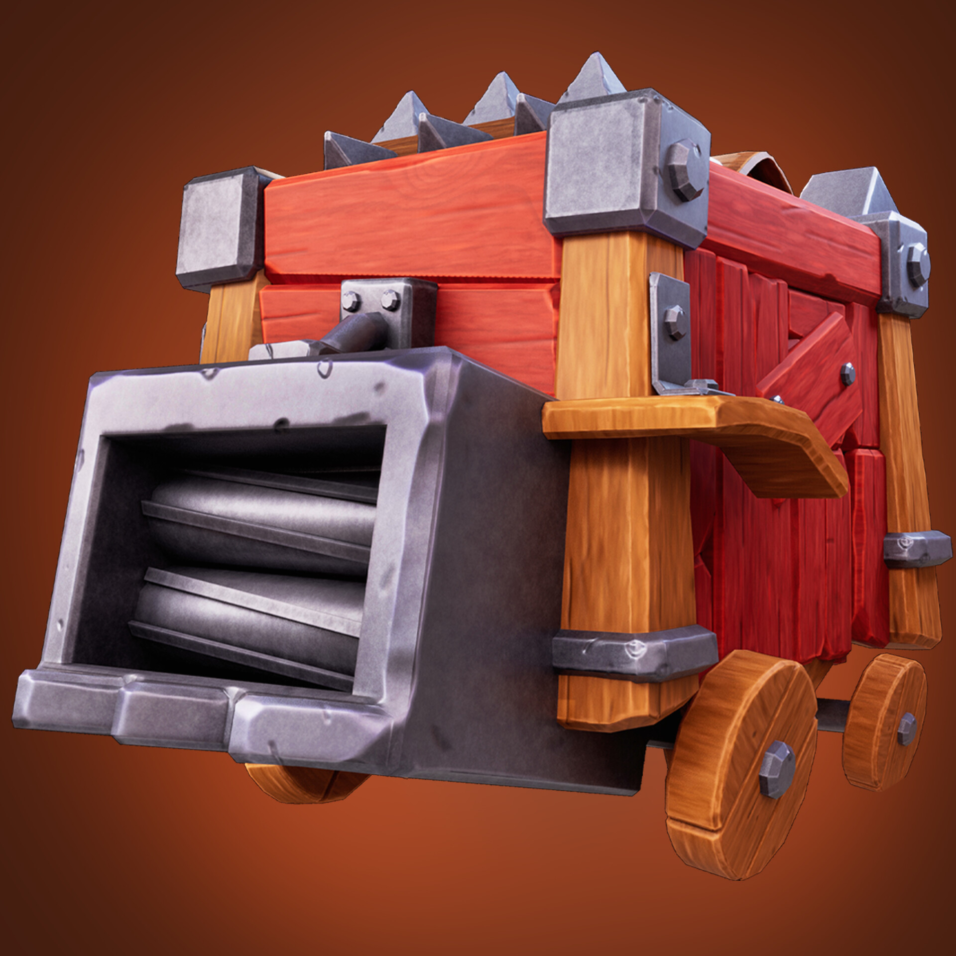 ArtStation - Clash Of Clans - Seige Machine