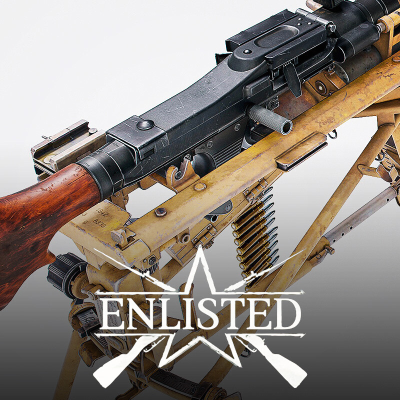 ArtStation - Enlisted - MG 34