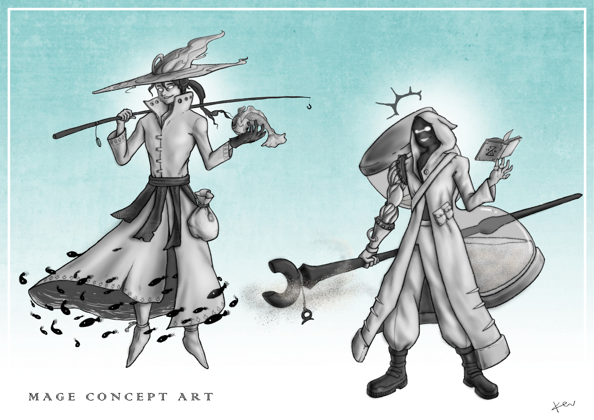 ArtStation - Mage Concept Art