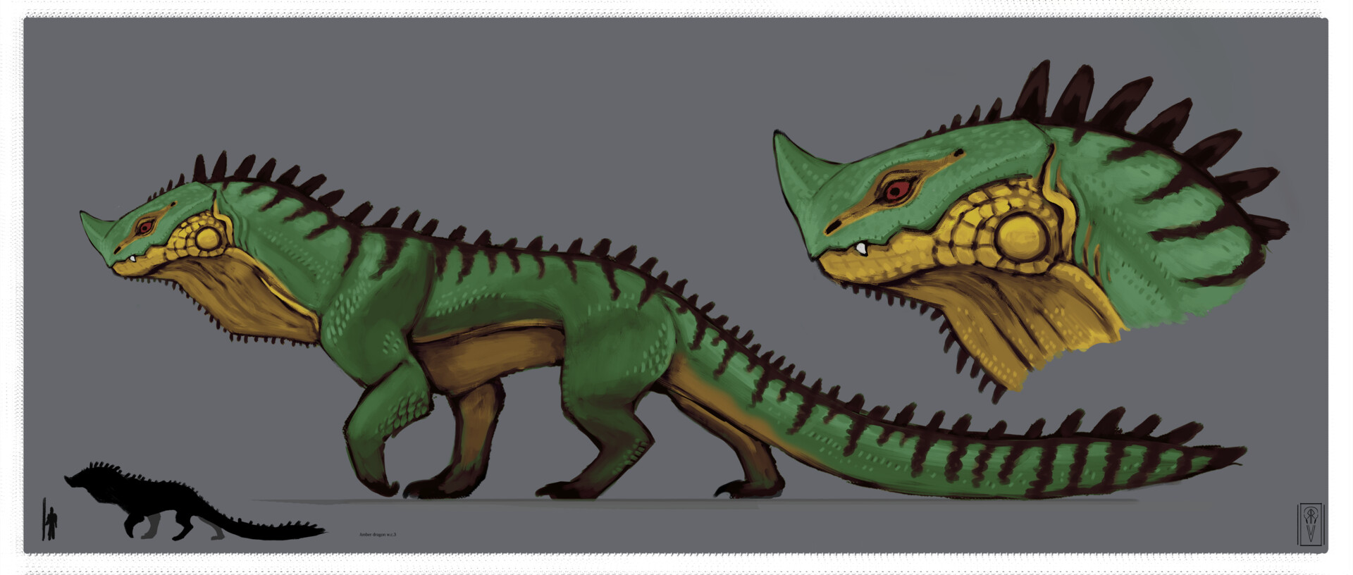 ArtStation - Forest guards dragons #1